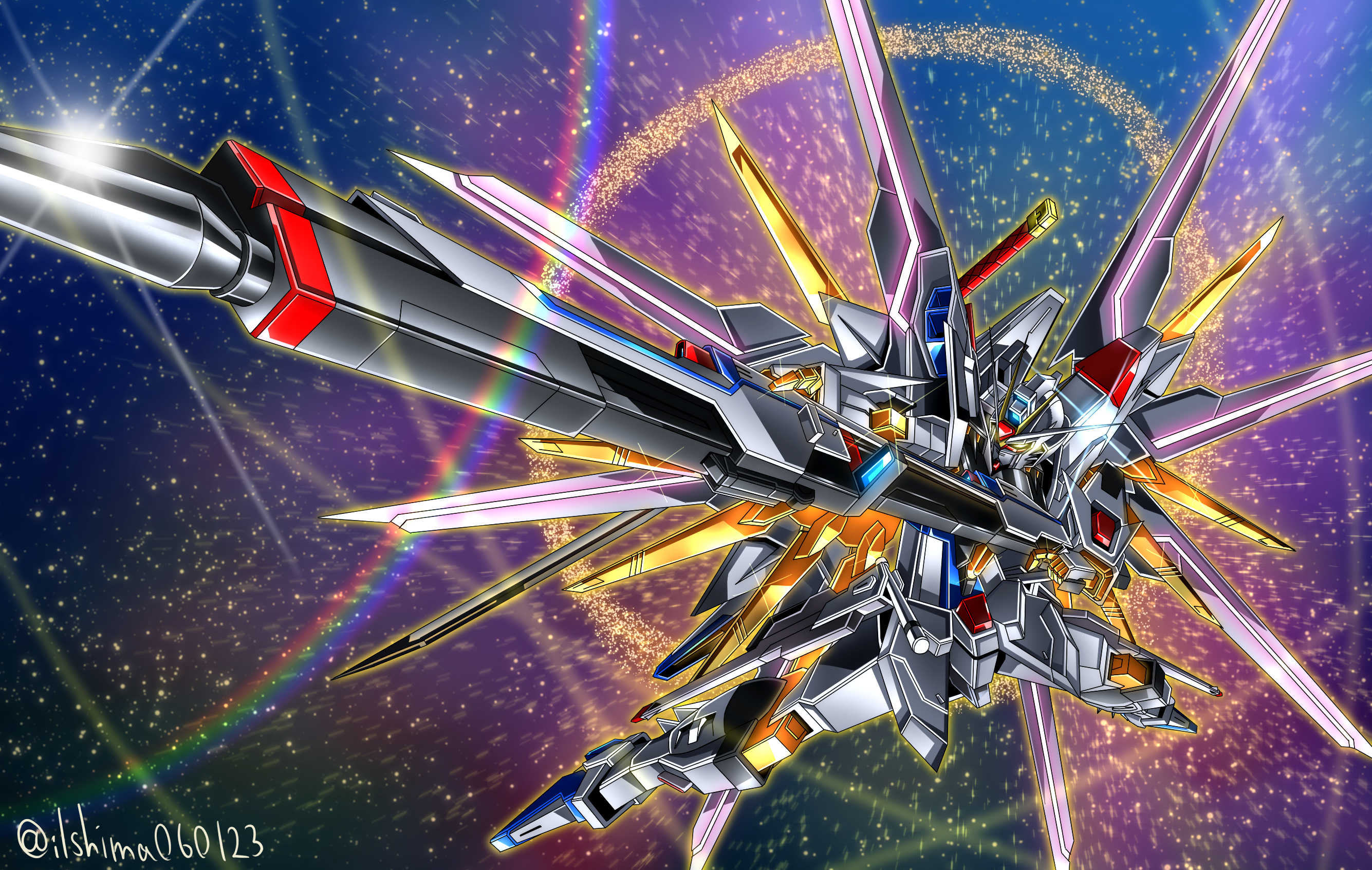 Gundam Seed Freedom Mighty Strike Freedom Gundam - Wallpaper Cave