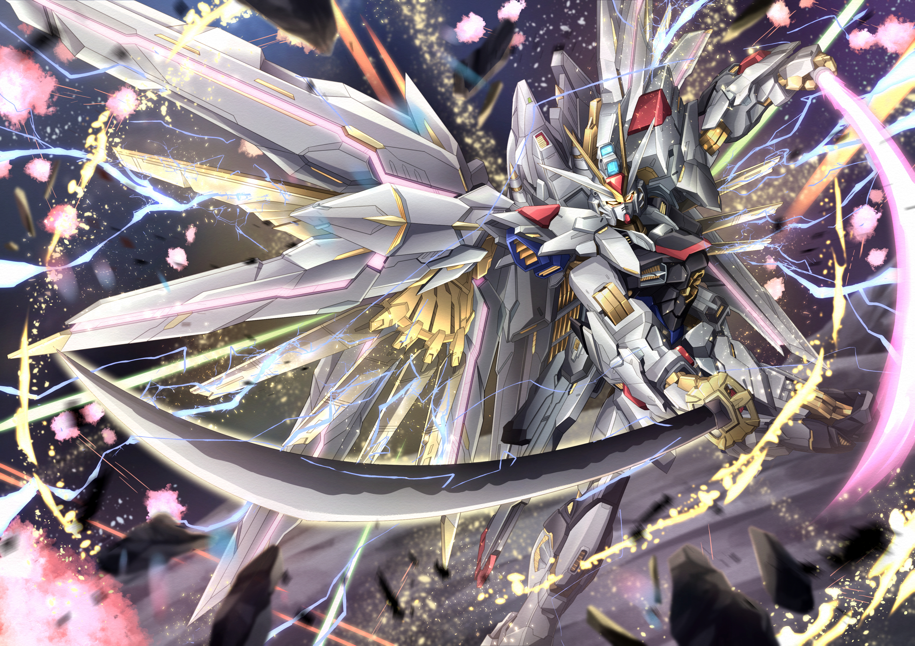 Gundam Seed Freedom Mighty Strike Freedom Gundam - Wallpaper Cave