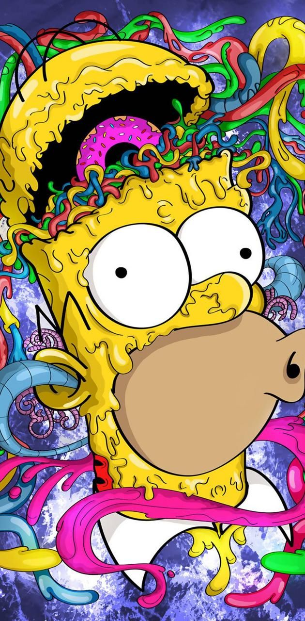 Homer Drip Wallpapers - Wallpaper Cave