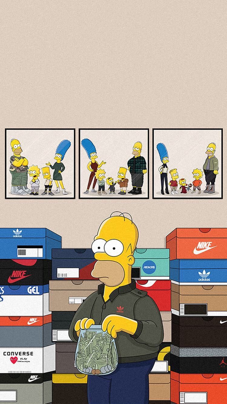 Homer Drip Wallpapers - Wallpaper Cave