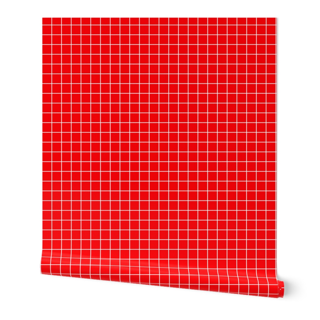 Red Grid Wallpapers - Wallpaper Cave
