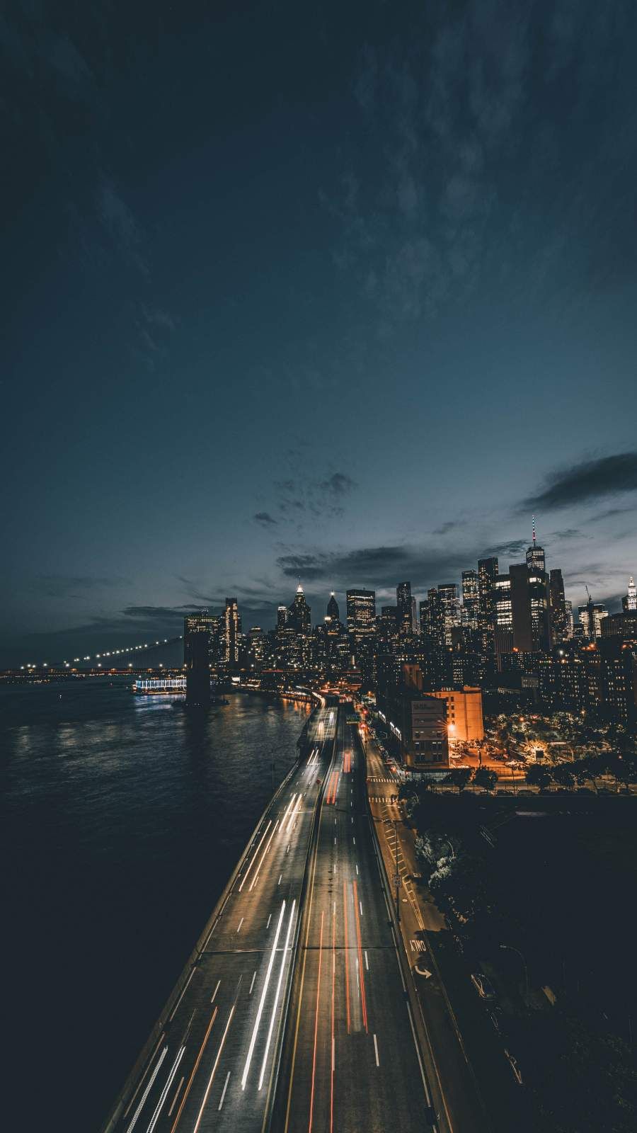 Night City Road Wallpapers - Wallpaper Cave