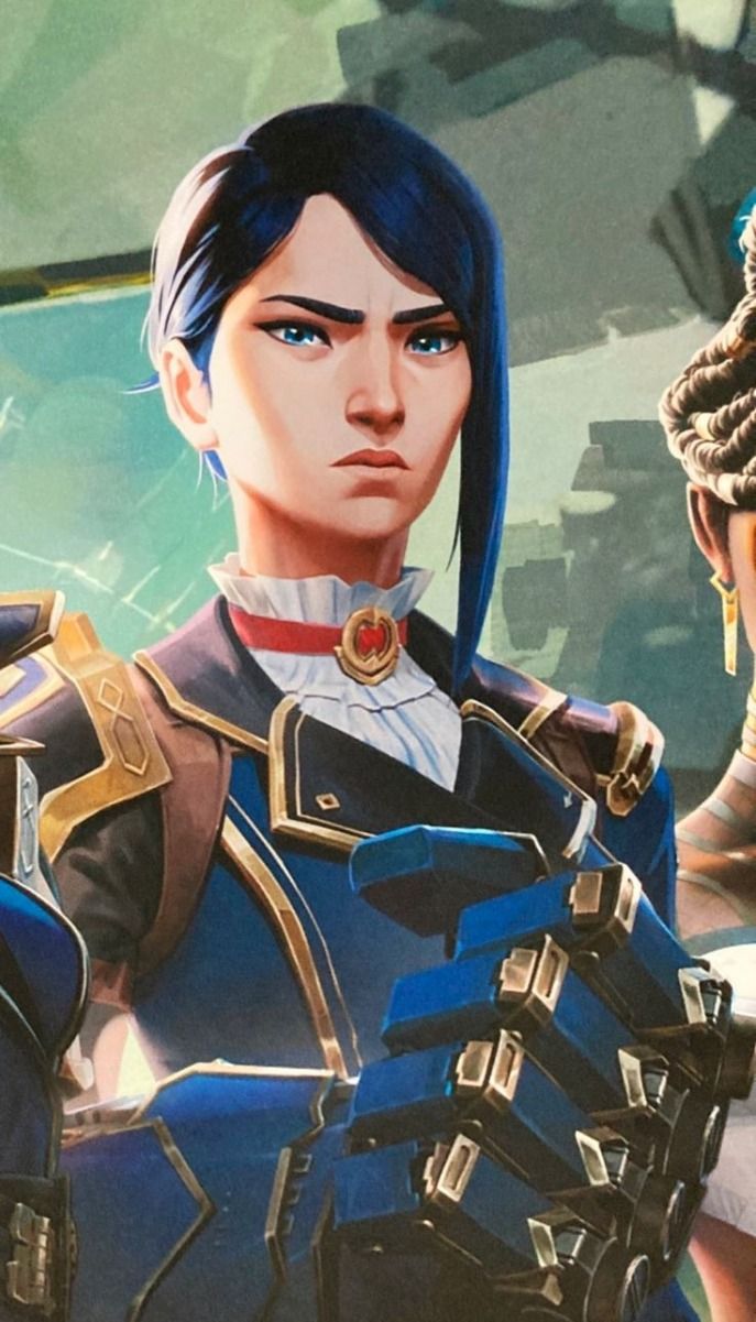 Caitlyn Arcane Season 2 Phone Wallpapers - Wallpaper Cave