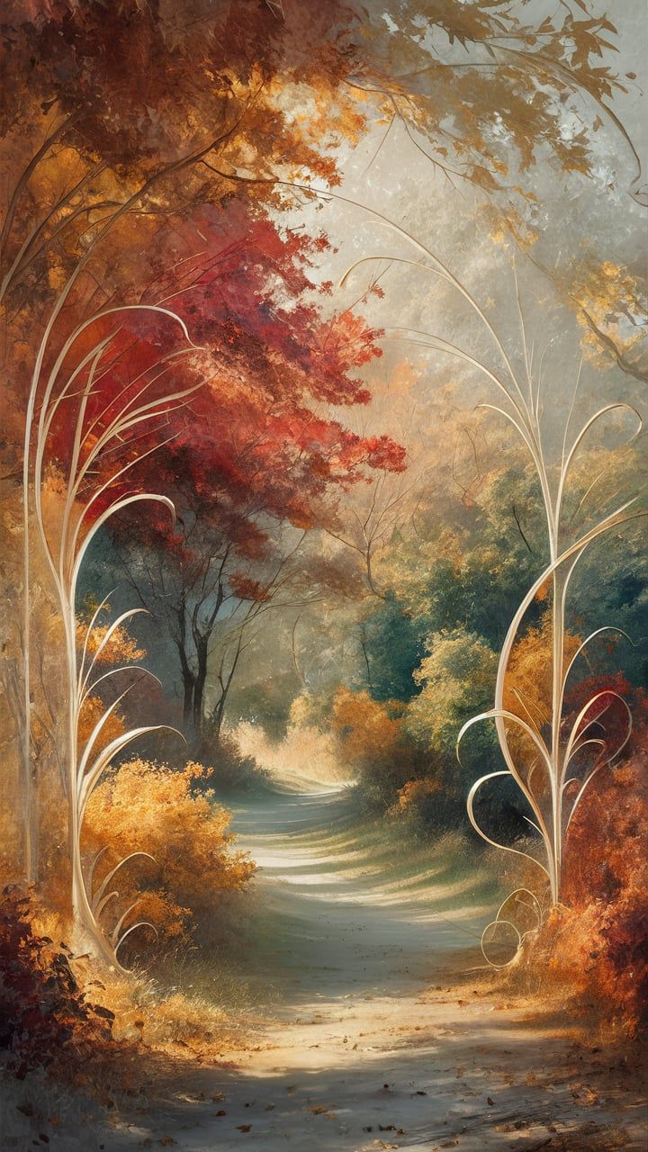 Tranquil Autumn Forest Wallpapers - Wallpaper Cave