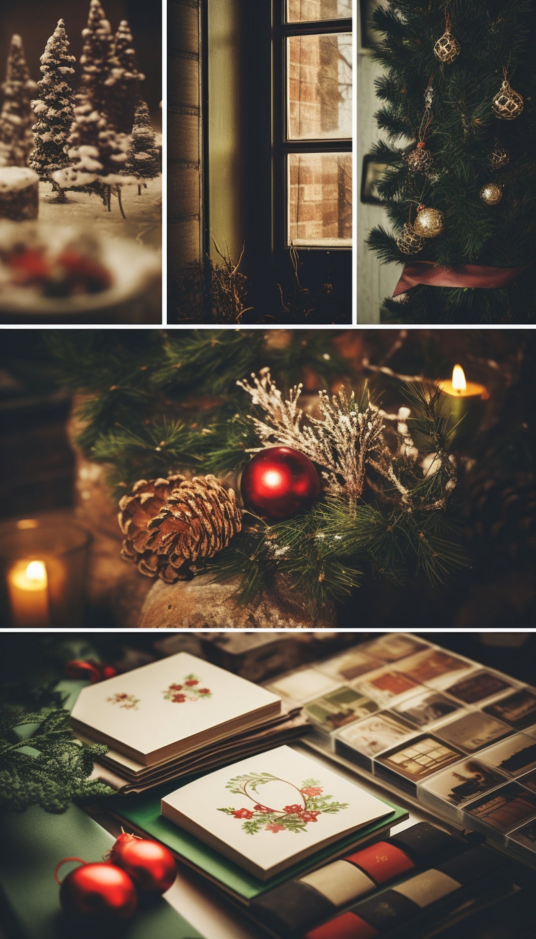 Christmas Moodboard Wallpapers - Wallpaper Cave