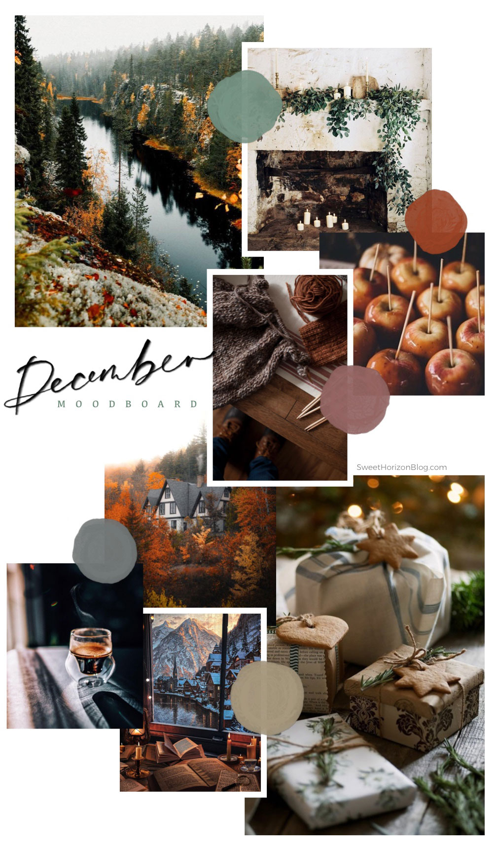 Christmas Moodboard Wallpapers - Wallpaper Cave