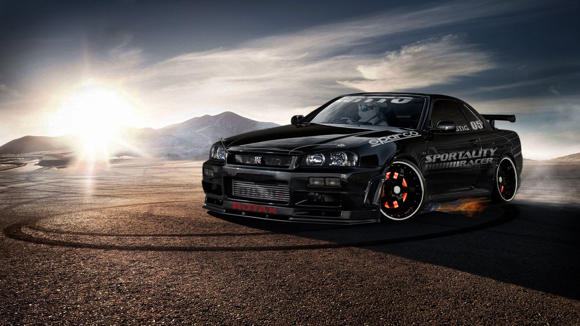Nissan Skyline GT-R R34 Black Wallpapers - Wallpaper Cave