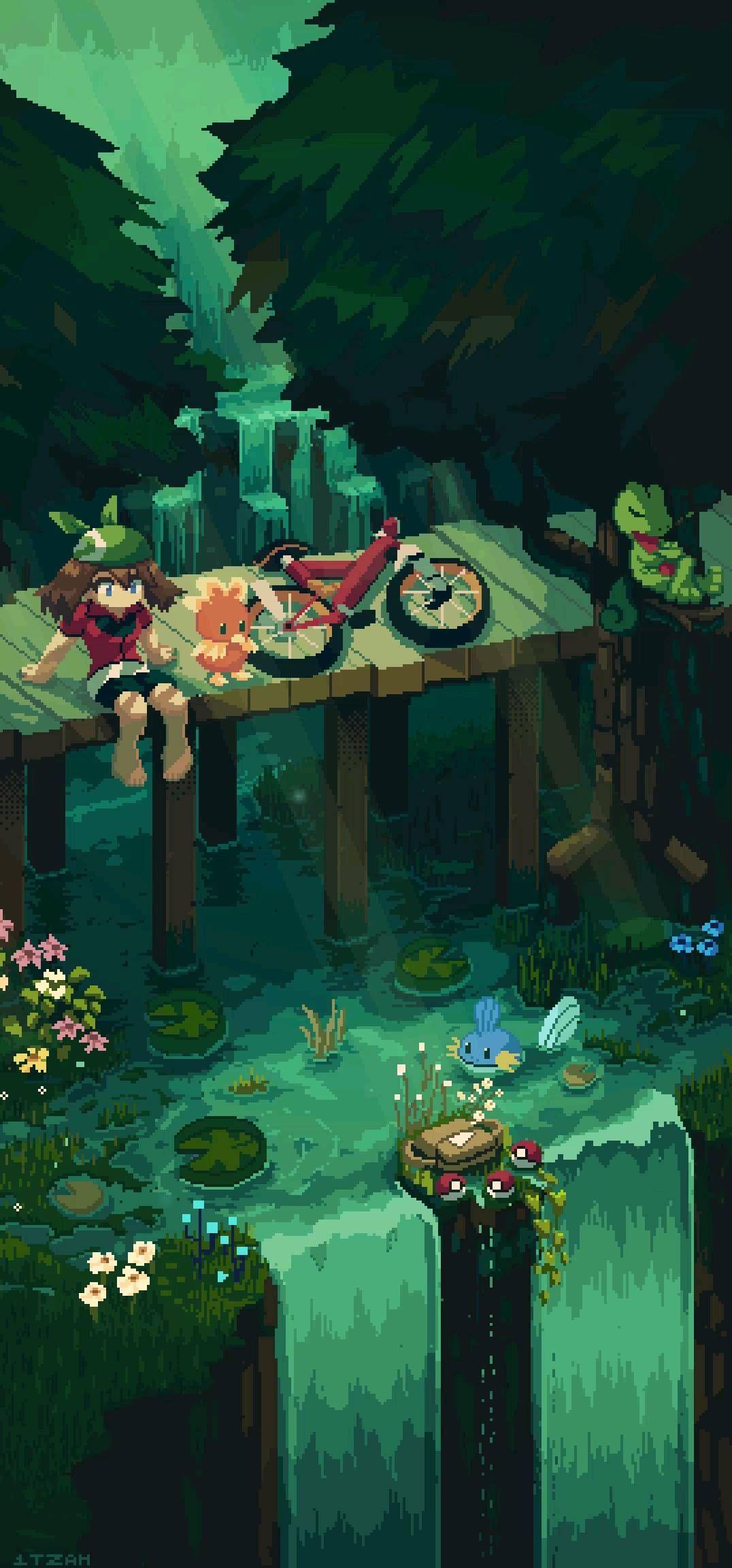 Pokémon Pixel Phone Wallpapers - Wallpaper Cave