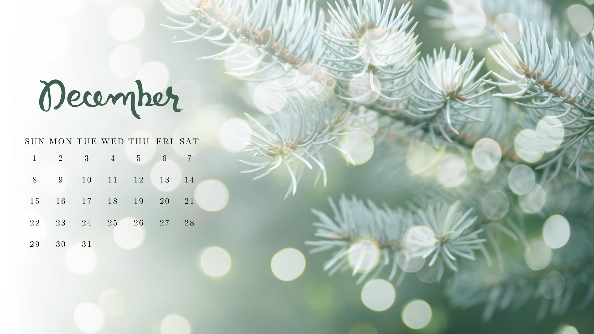 December 2024 Calendar Wallpapers - Wallpaper Cave