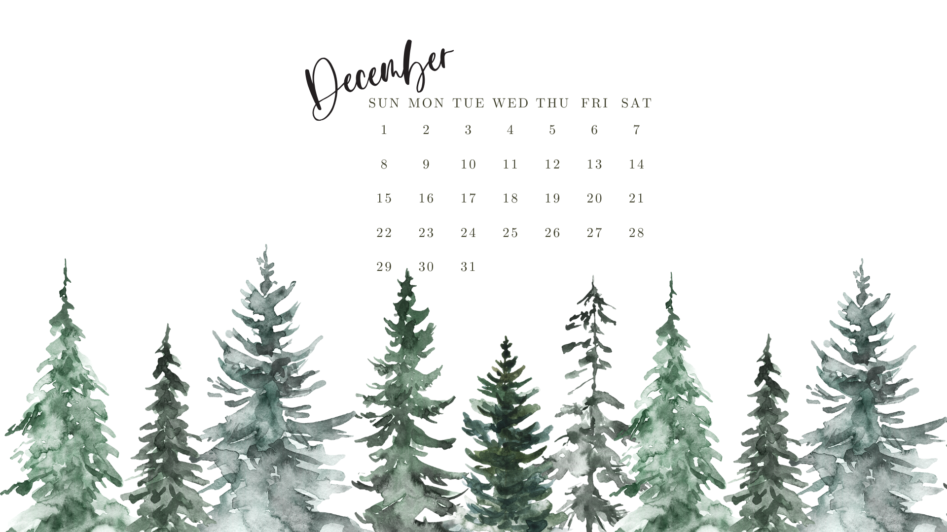 December 2024 Calendar Wallpapers - Wallpaper Cave