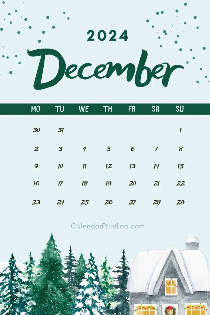 December 2024 Calendar Wallpapers - Wallpaper Cave