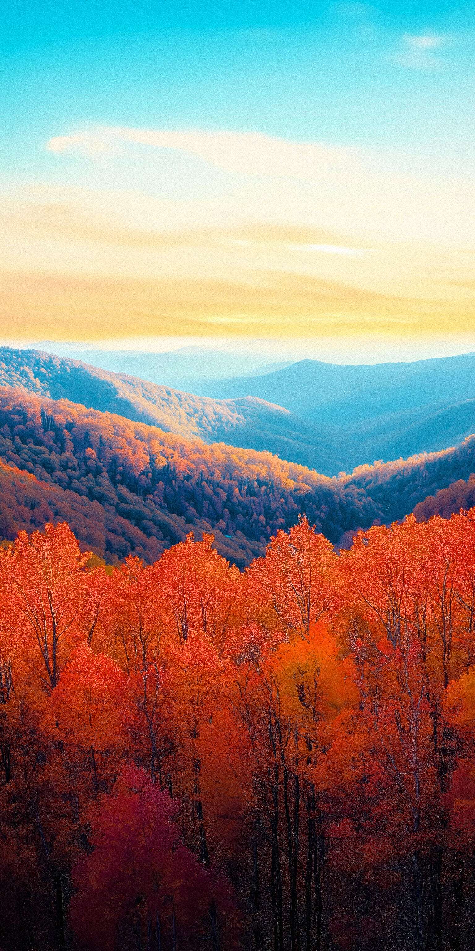 iPhone Forest Autumn Wallpapers - Wallpaper Cave