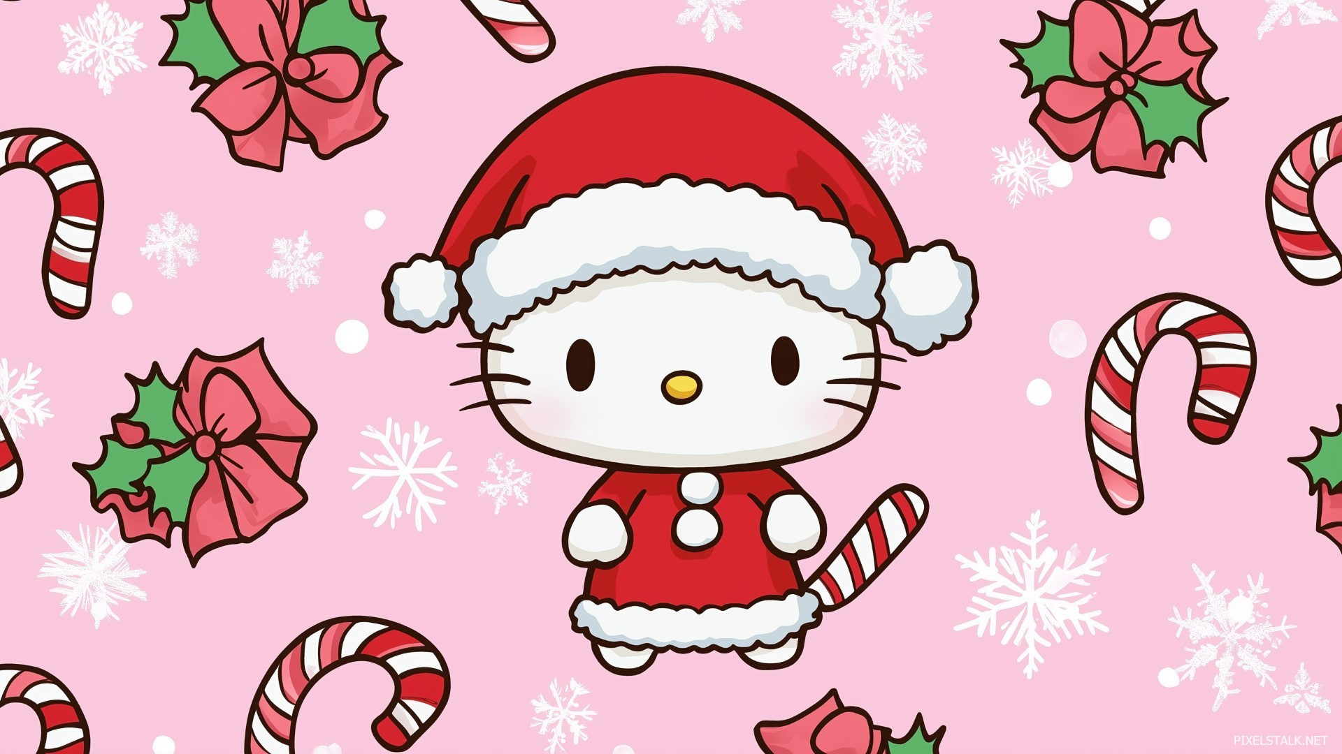 Hello Kitty Christmas PC Wallpapers - Wallpaper Cave