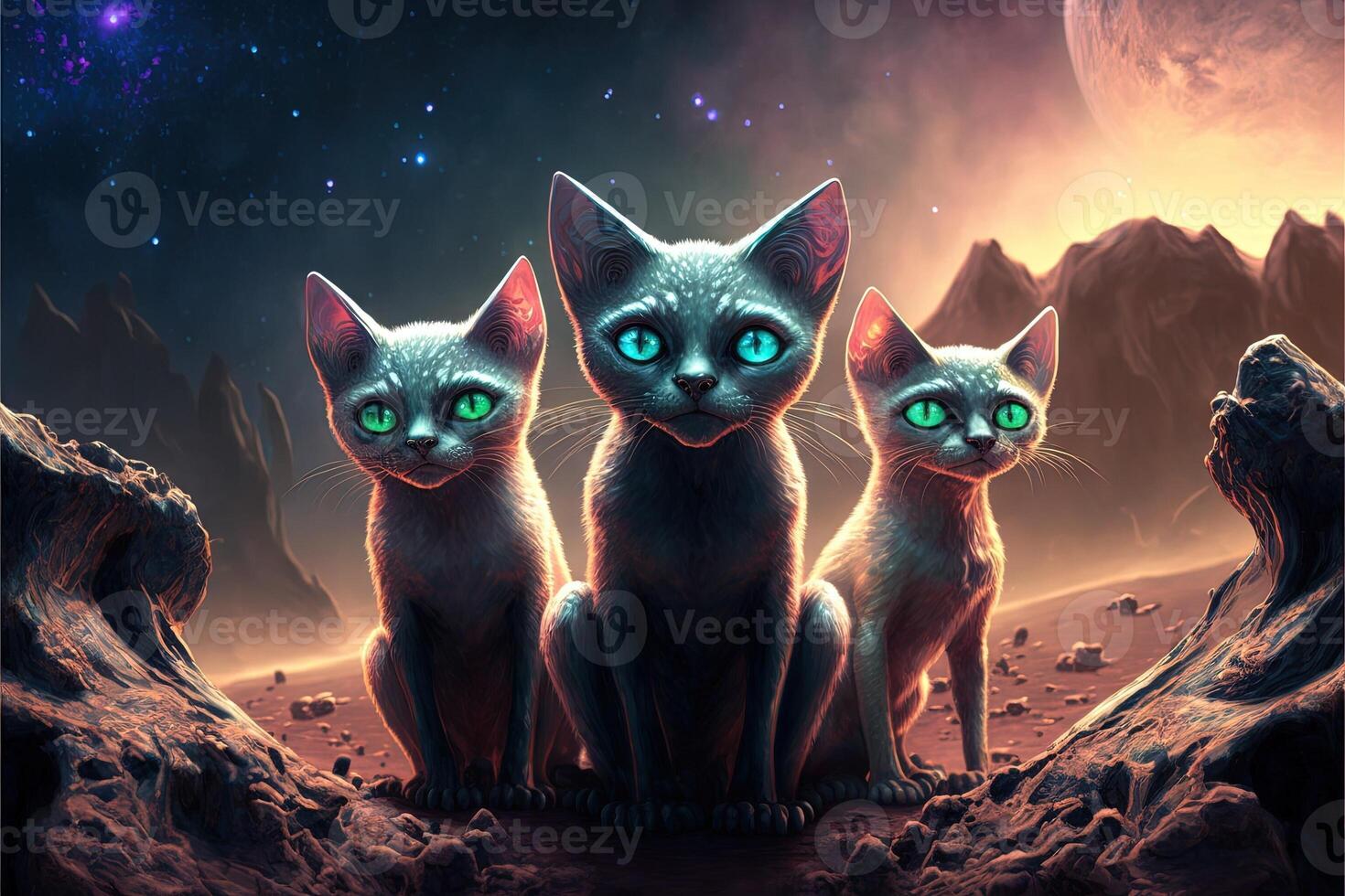 Alien Cat Wallpapers - Wallpaper Cave