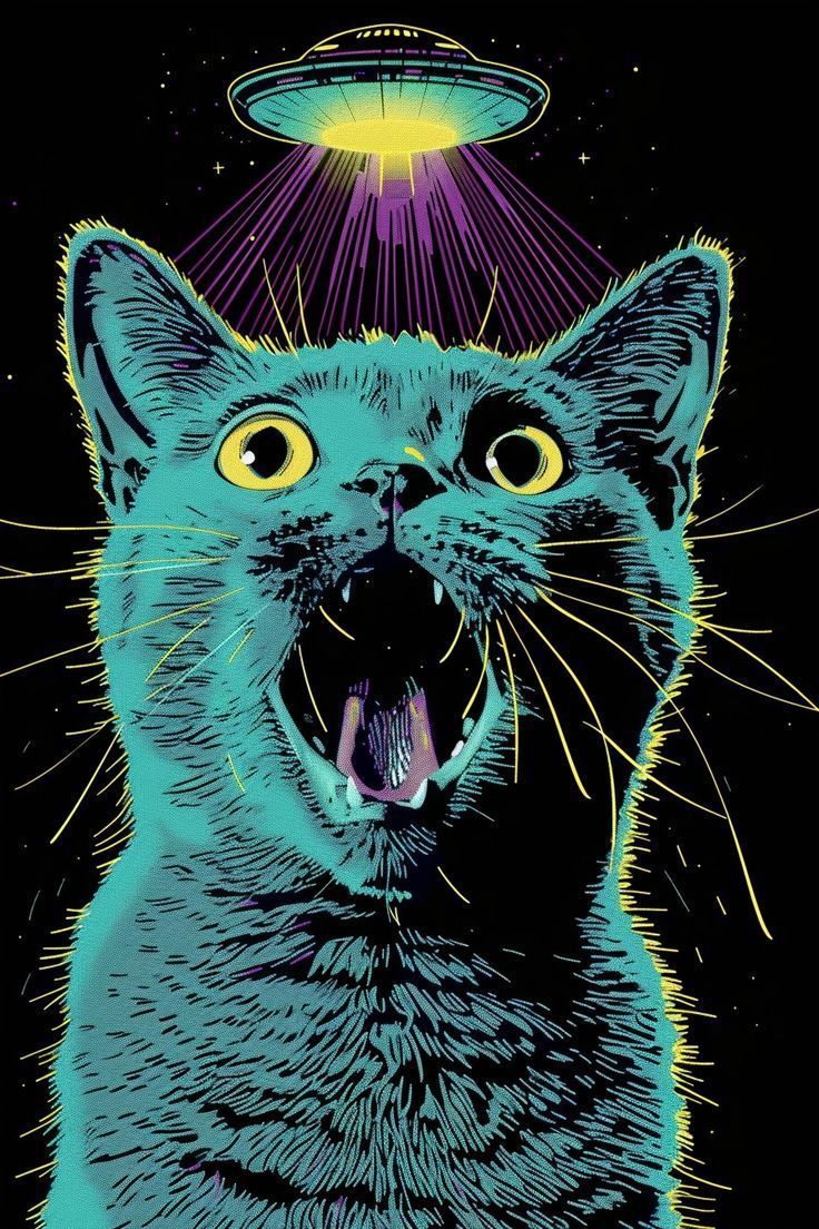 Alien Cat Wallpapers - Wallpaper Cave