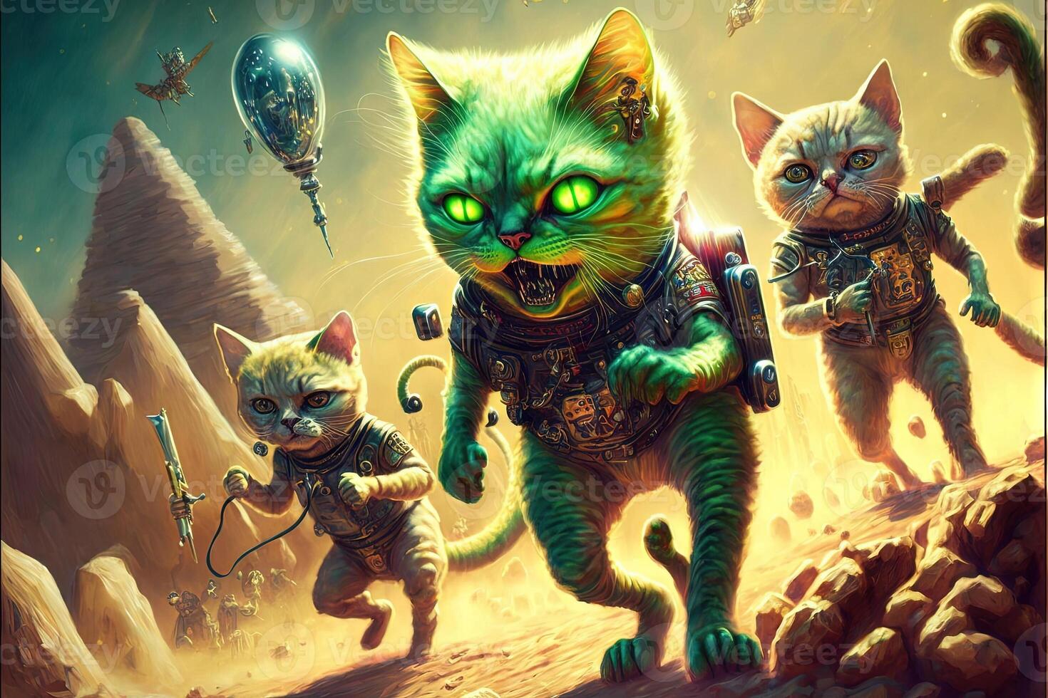 Alien Cat Wallpapers - Wallpaper Cave