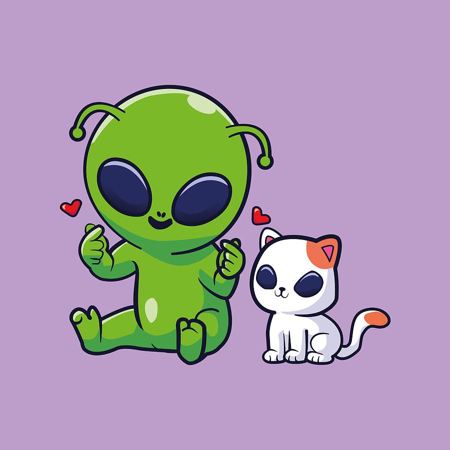 Alien Cat Wallpapers - Wallpaper Cave