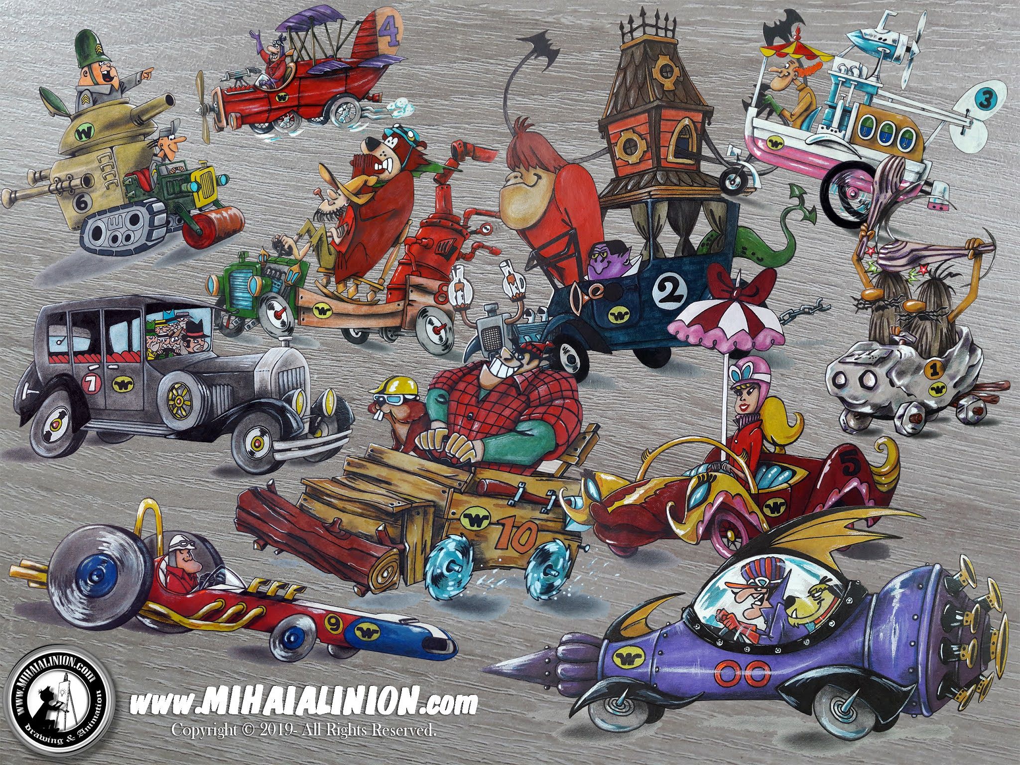 Wacky Racers Wallpapers - Wallpaper Cave