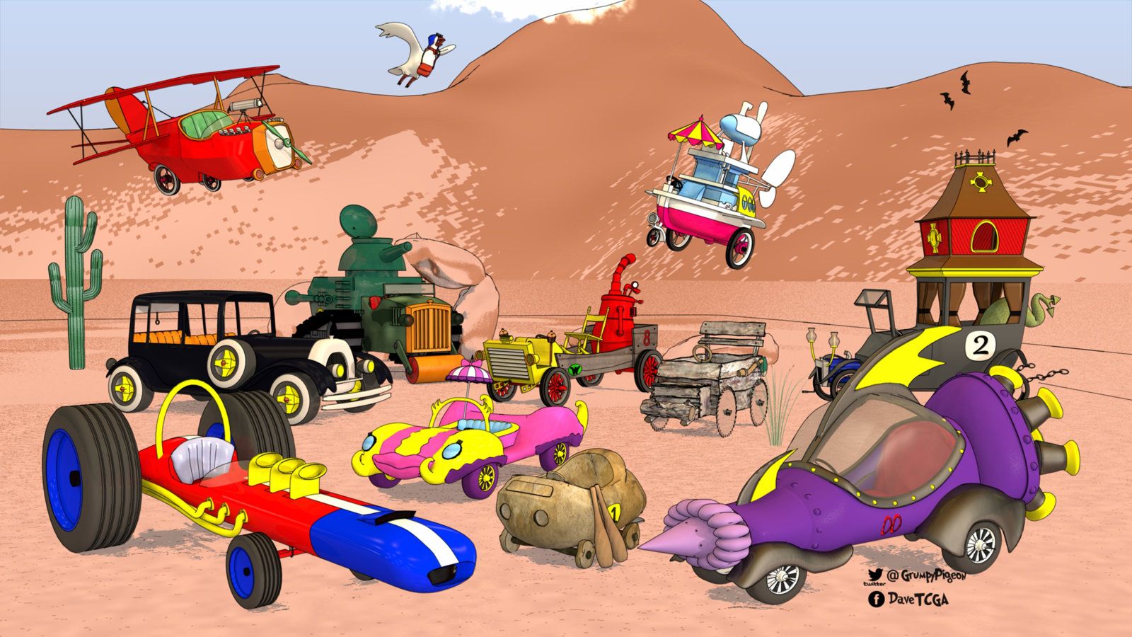 Wacky Racers Wallpapers - Wallpaper Cave