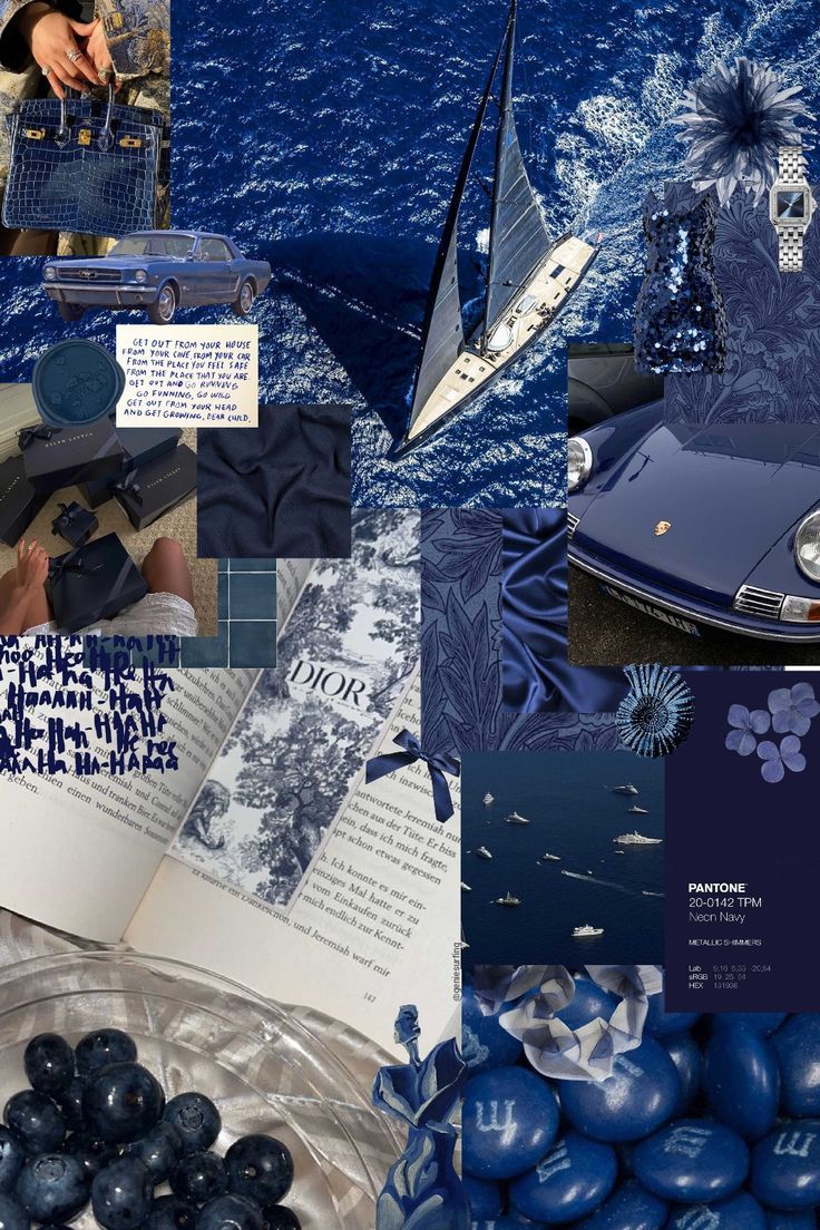 Navy Blue Collage Wallpapers - Wallpaper Cave