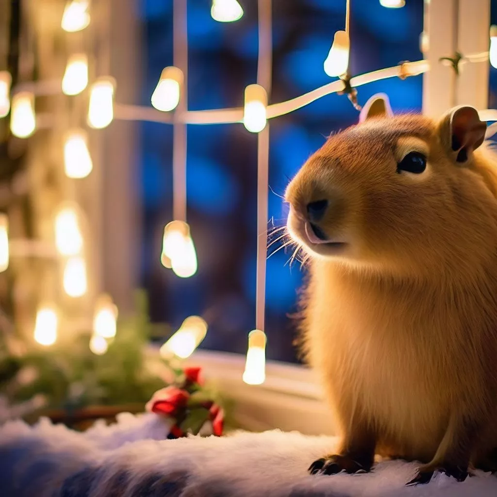 Christmas Capybara Wallpapers - Wallpaper Cave