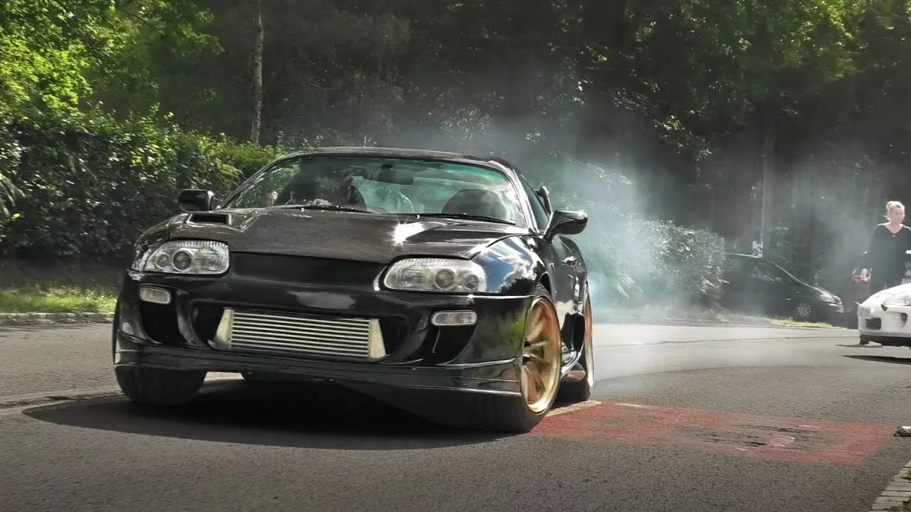 Toyota Supra Burnout Wallpapers - Wallpaper Cave