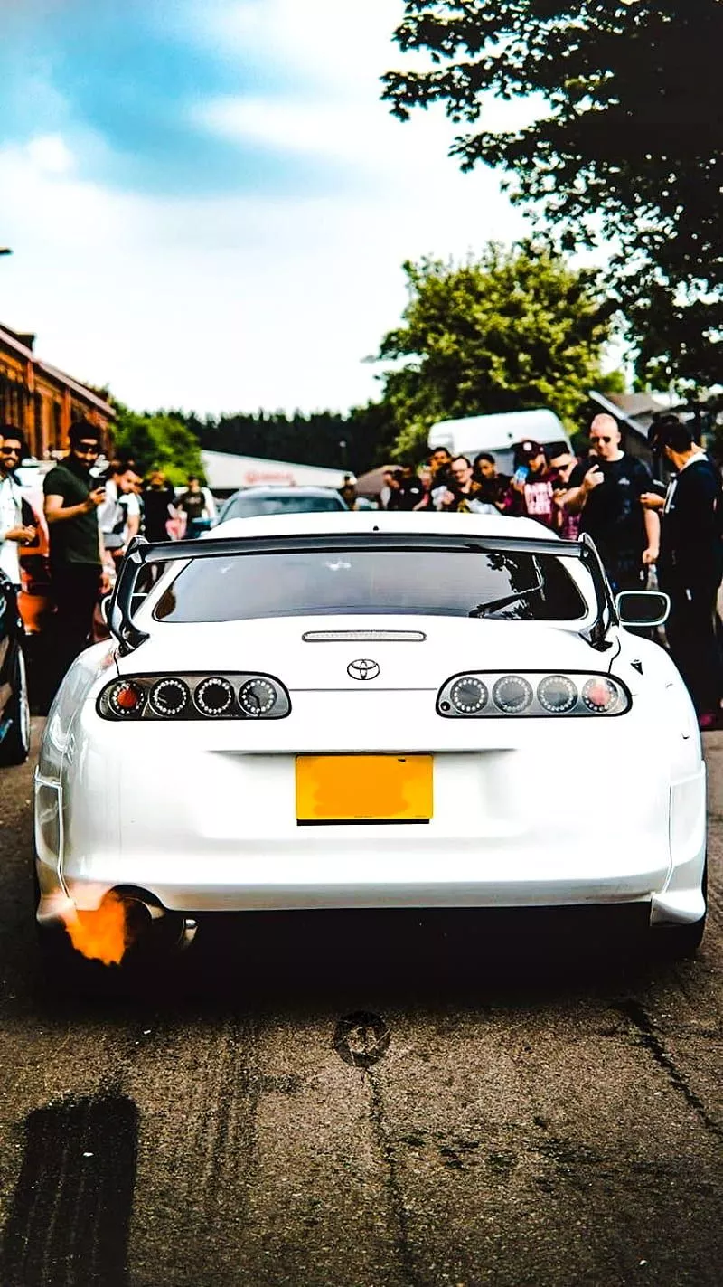 Toyota Supra Burnout Wallpapers - Wallpaper Cave