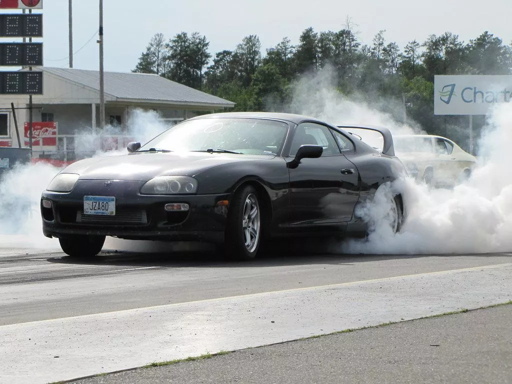 Toyota Supra Burnout Wallpapers - Wallpaper Cave