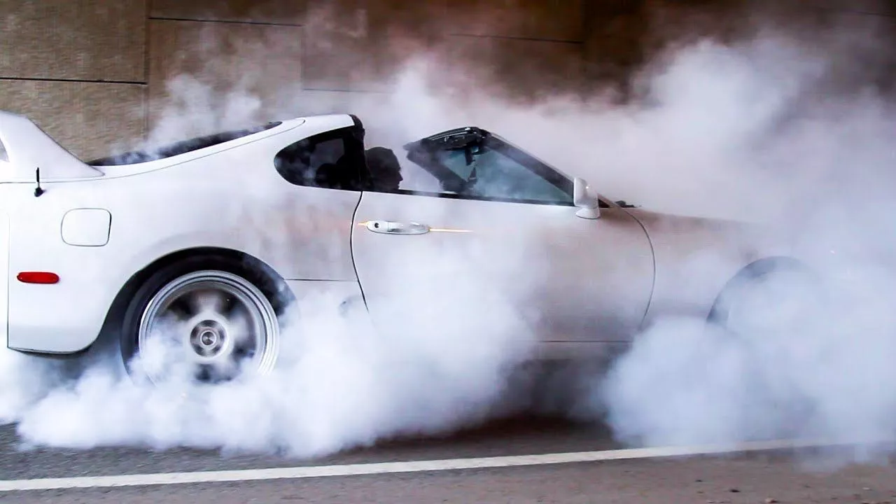 Toyota Supra Burnout Wallpapers - Wallpaper Cave