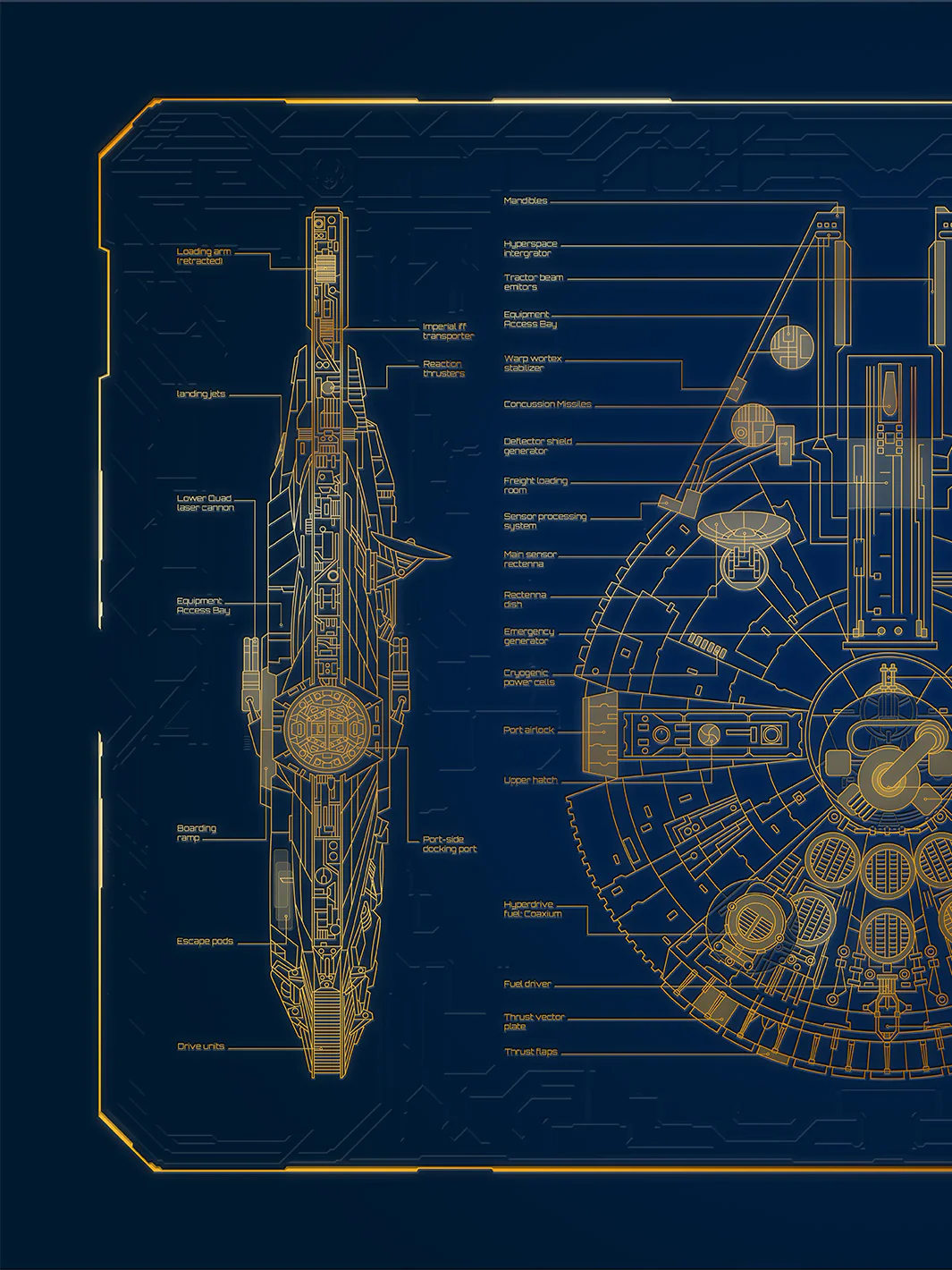 Star Wars Blueprint Wallpapers - Wallpaper Cave