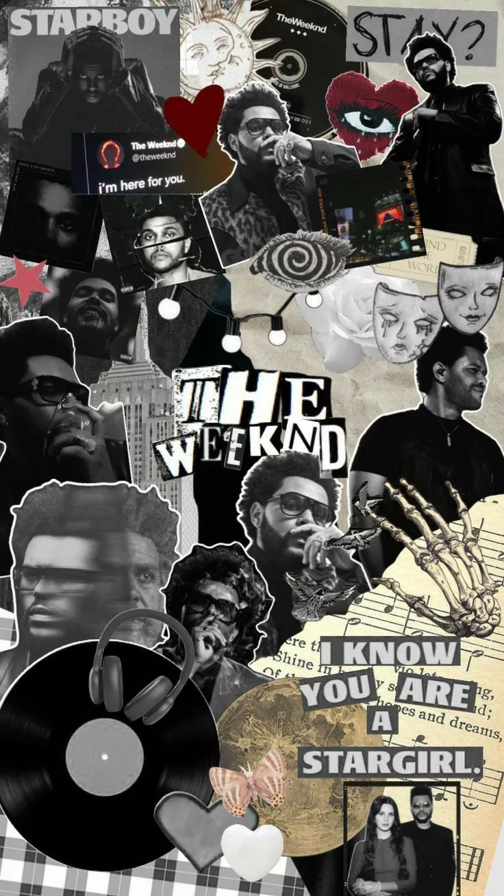 The Weeknd Collage Wallpapers - Wallpaper Cave
