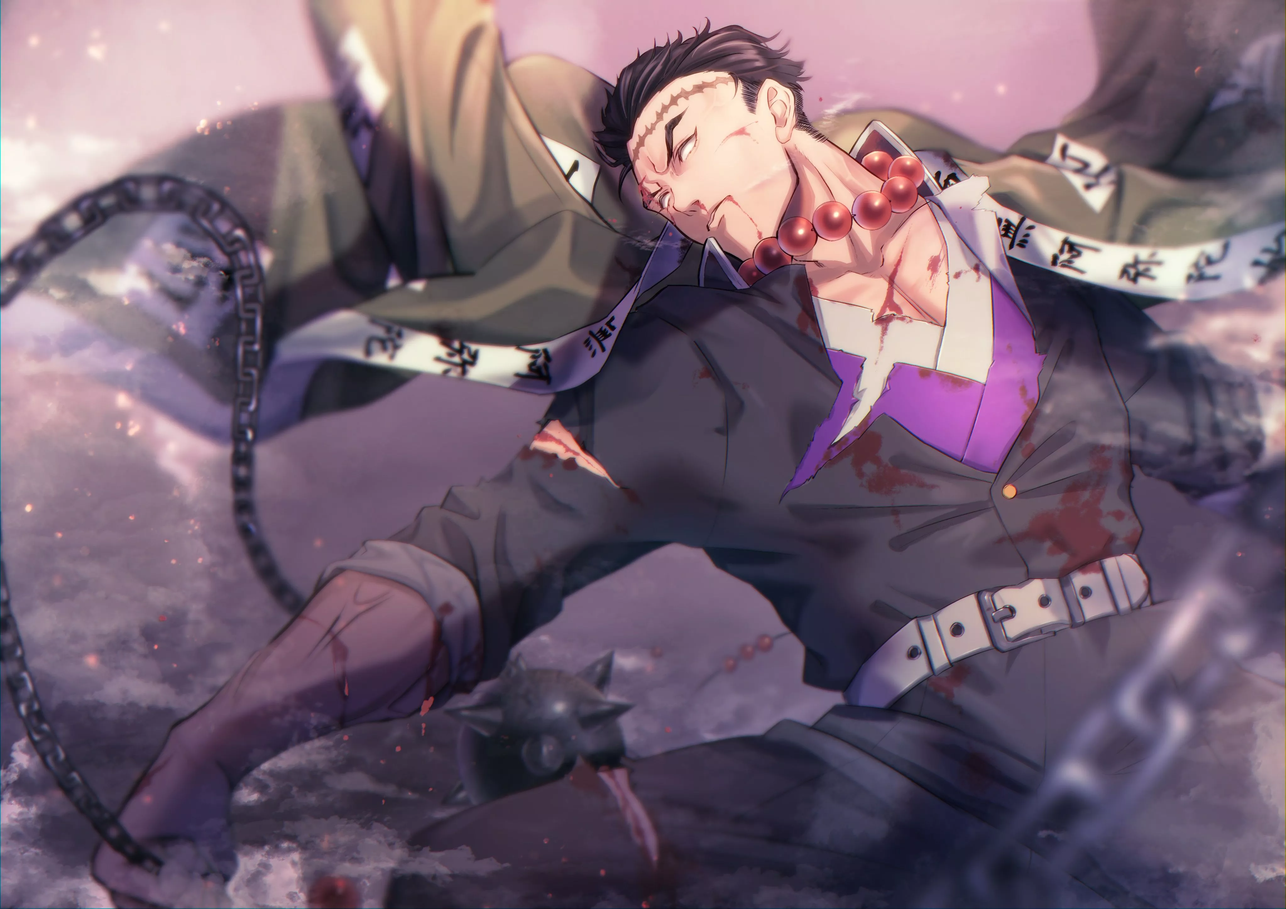 Demon Slayer Gyomei Wallpapers - Wallpaper Cave