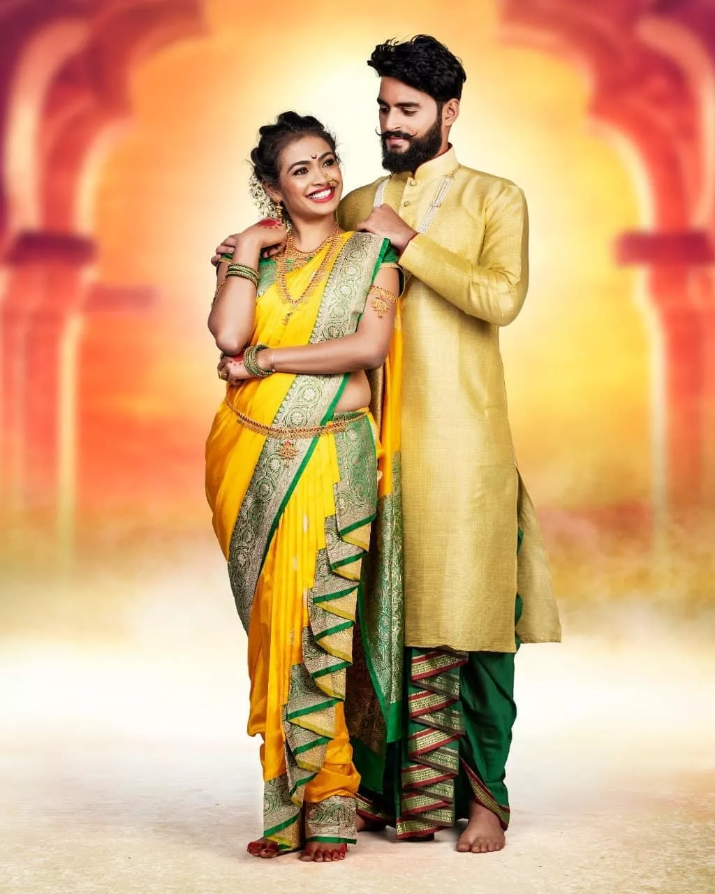Nauvari Saree Wallpapers - Wallpaper Cave