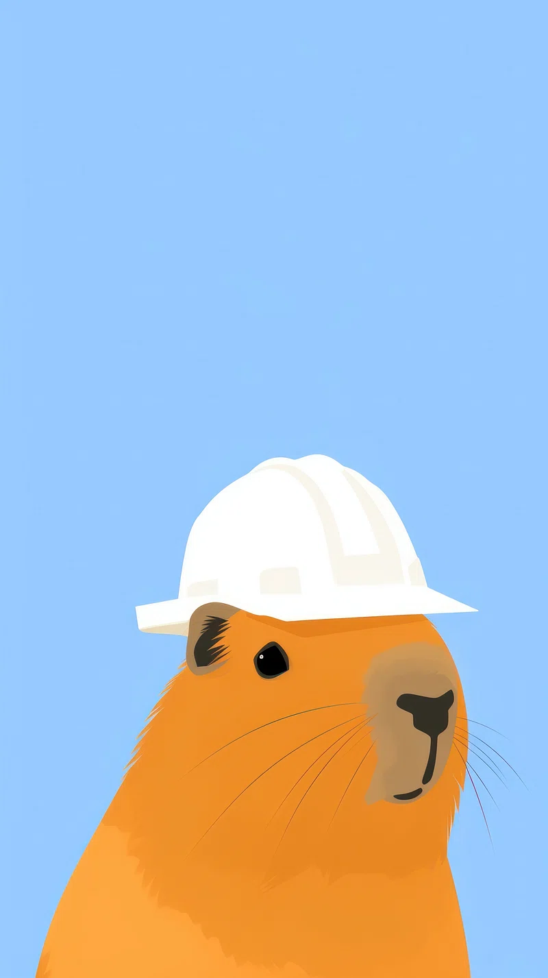 Capybara Cartoon Wallpapers - Wallpaper Cave