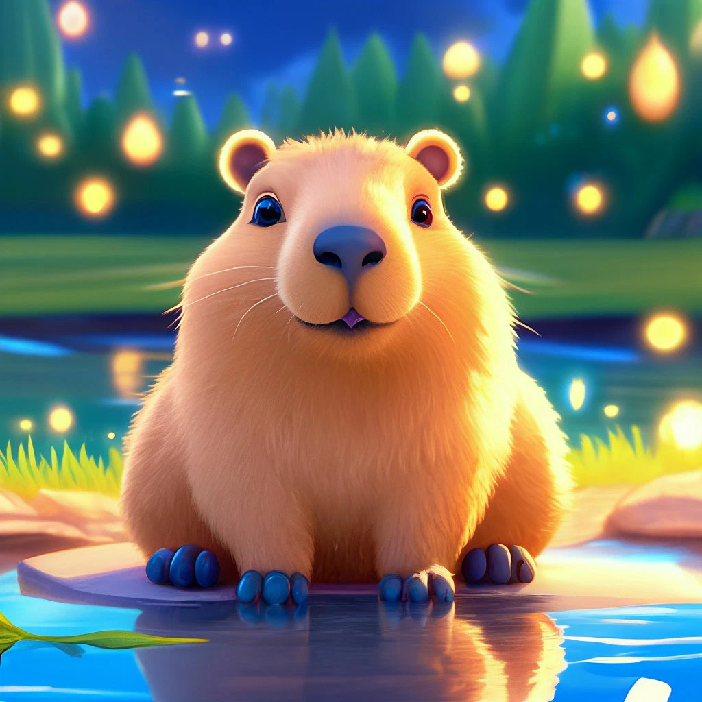 Capybara Cartoon Wallpapers - Wallpaper Cave
