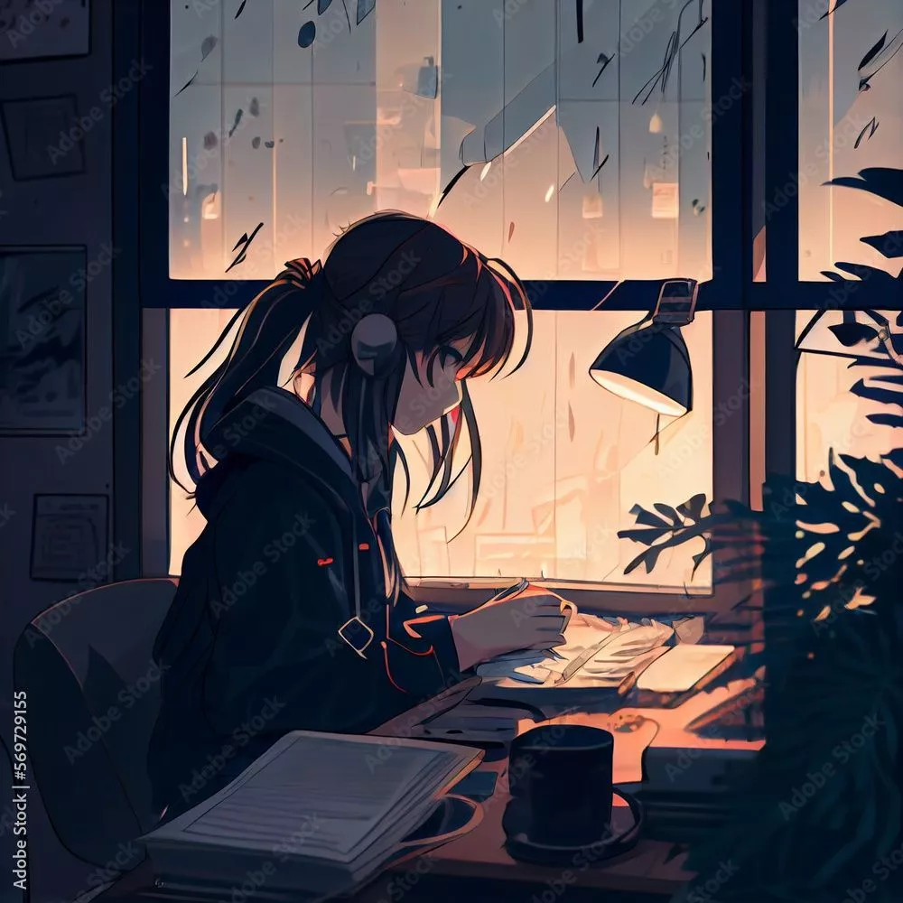 Anime Girl Lofi Wallpapers - Wallpaper Cave