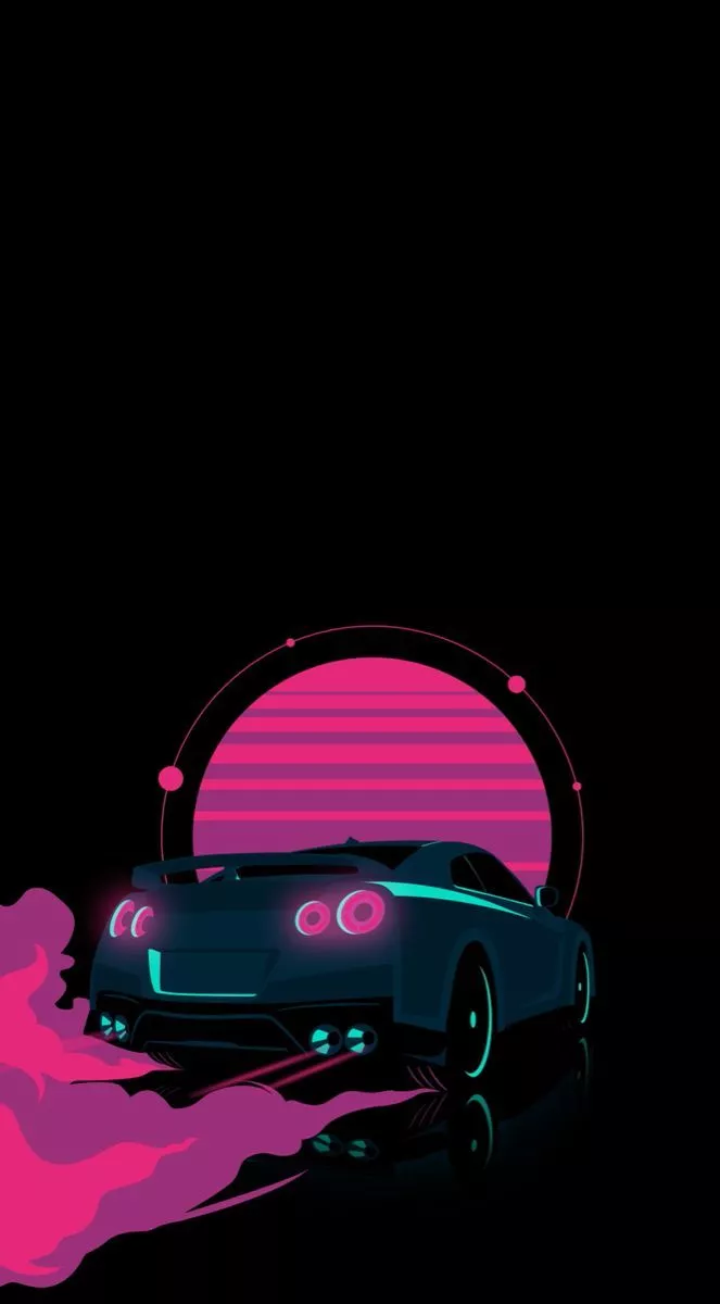 Nissan GTR Cartoon iPhone Wallpapers - Wallpaper Cave