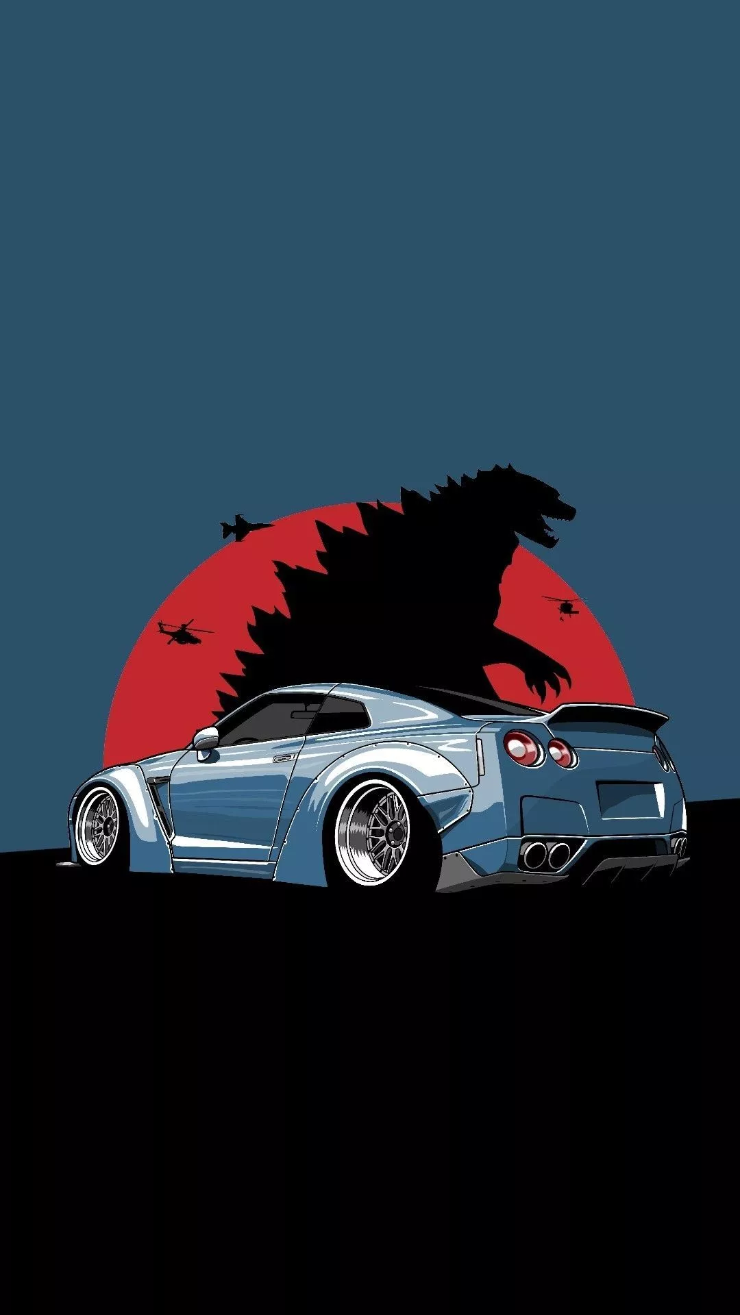 Nissan GTR Cartoon iPhone Wallpapers - Wallpaper Cave