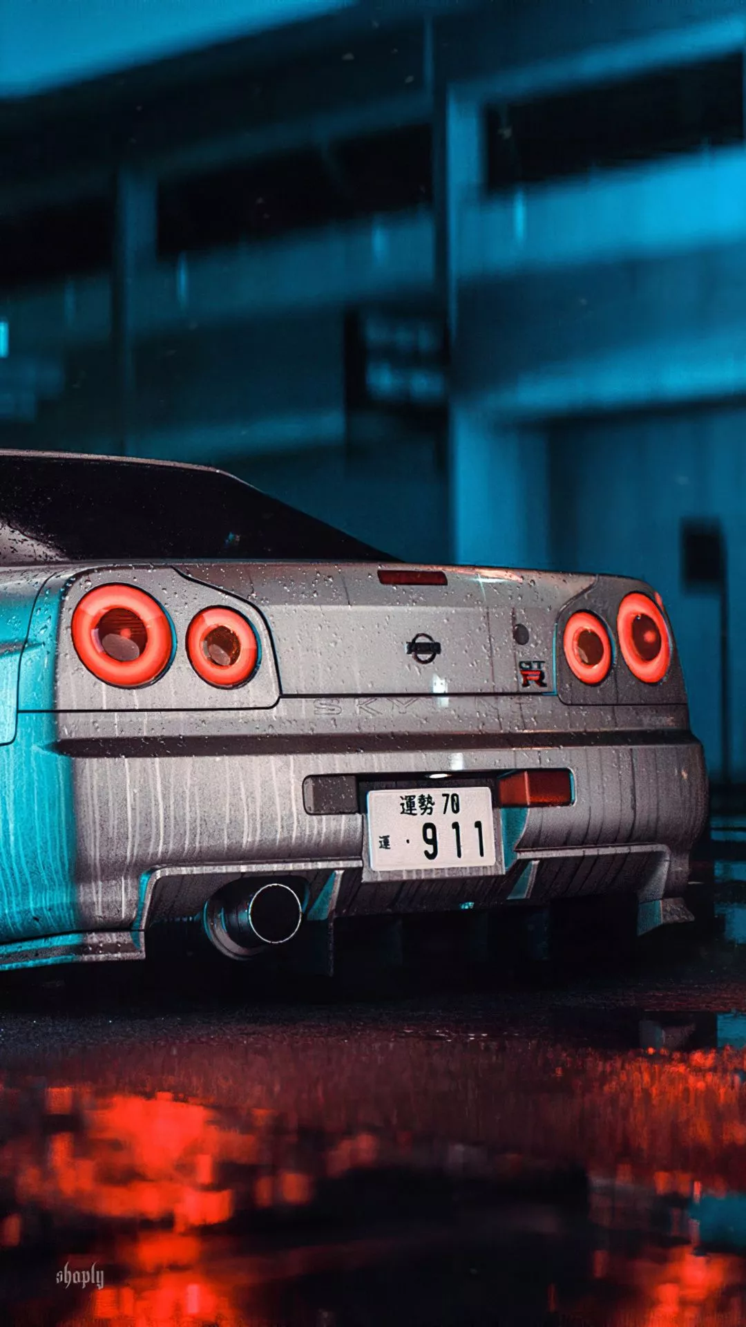 Nissan GTR Cartoon iPhone Wallpapers - Wallpaper Cave