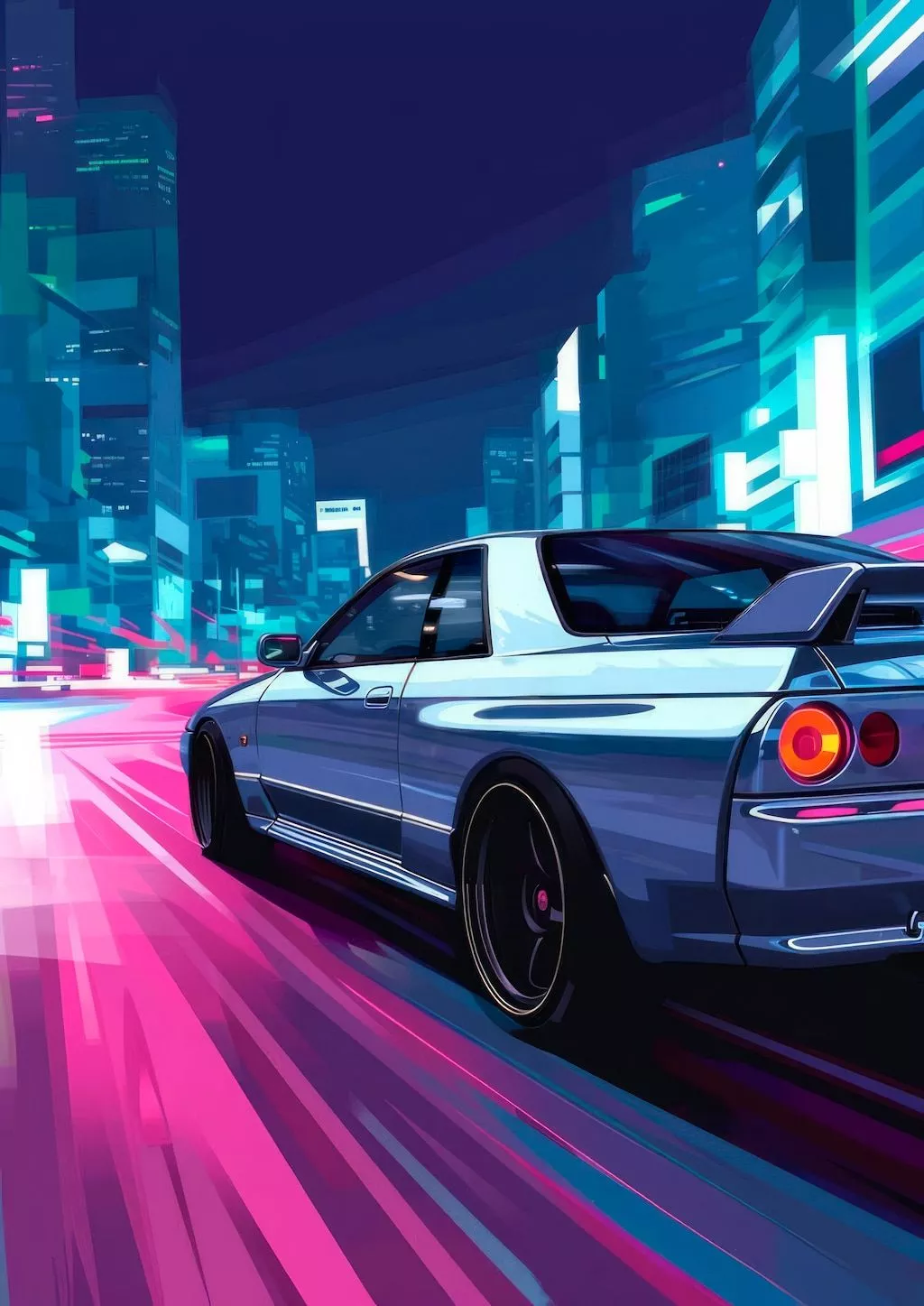 Nissan GTR Cartoon iPhone Wallpapers - Wallpaper Cave