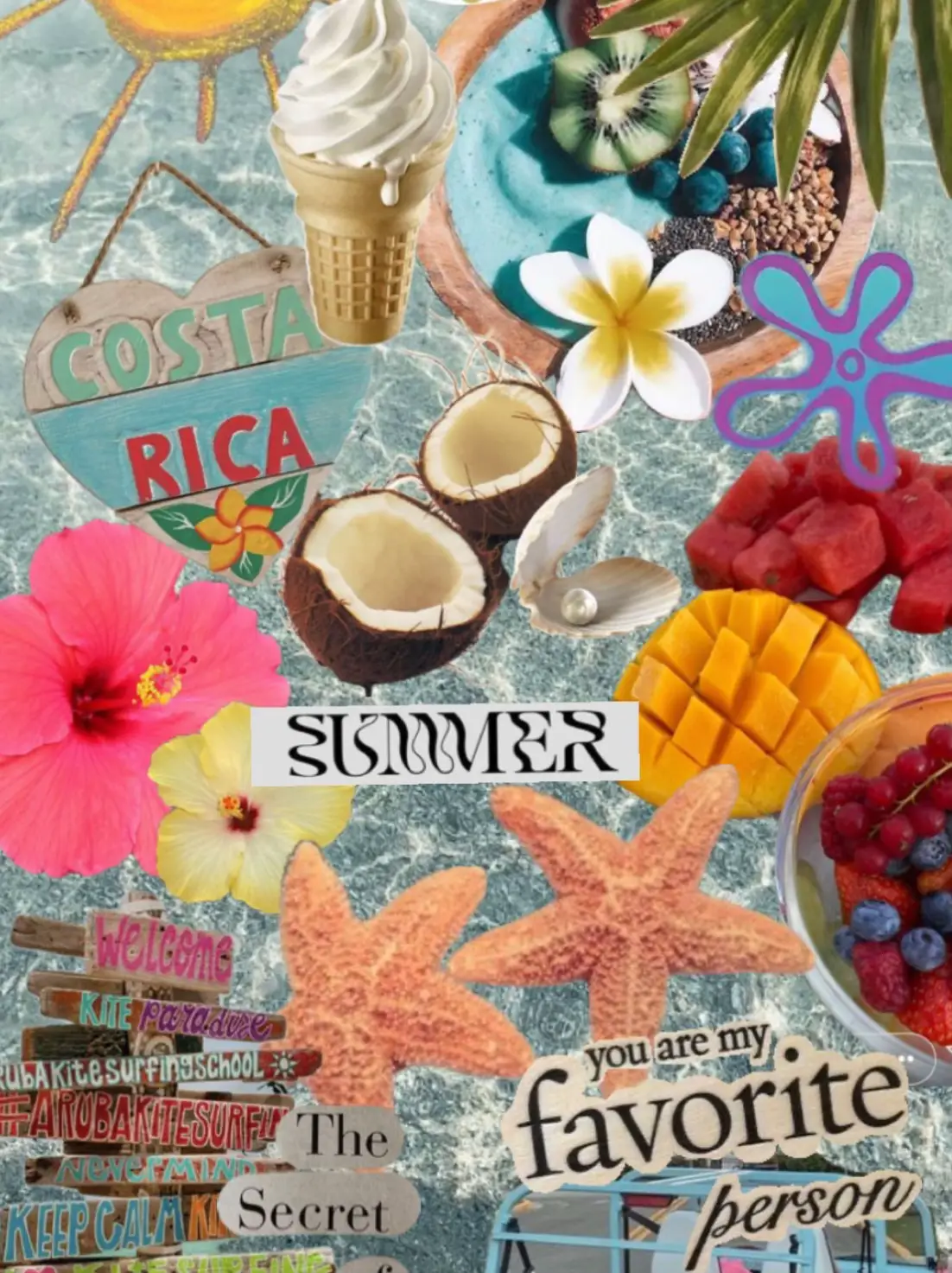 Summer Collage Wallpapers - Wallpaper Cave