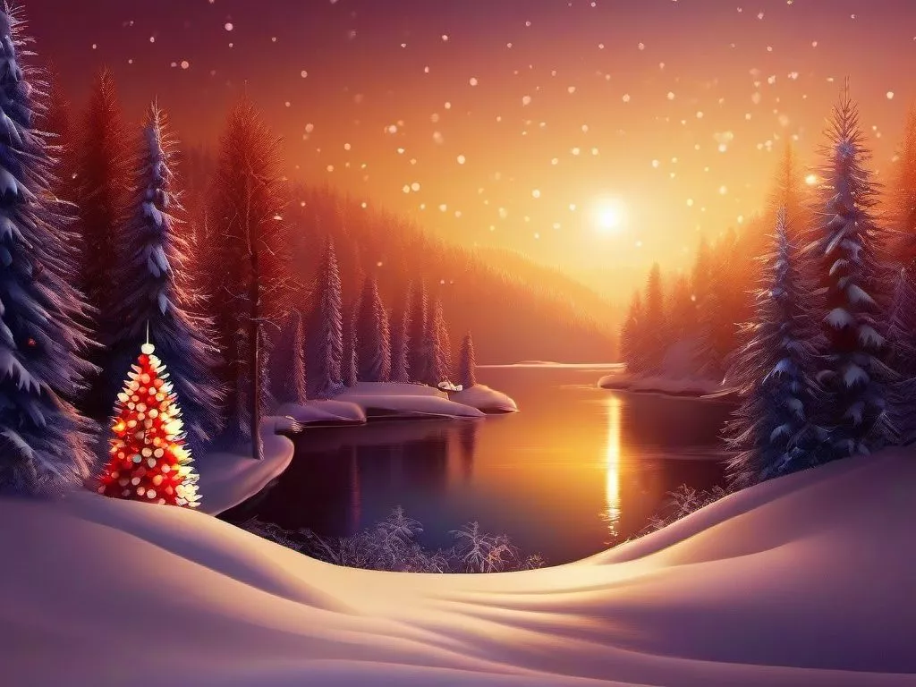 Warm Christmas Desktop Wallpapers - Wallpaper Cave