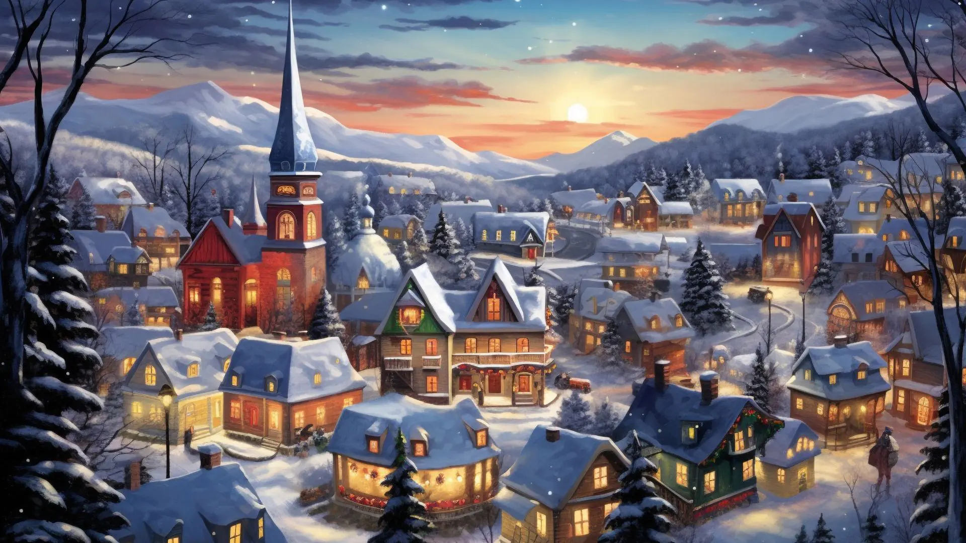 Warm Christmas Desktop Wallpapers - Wallpaper Cave