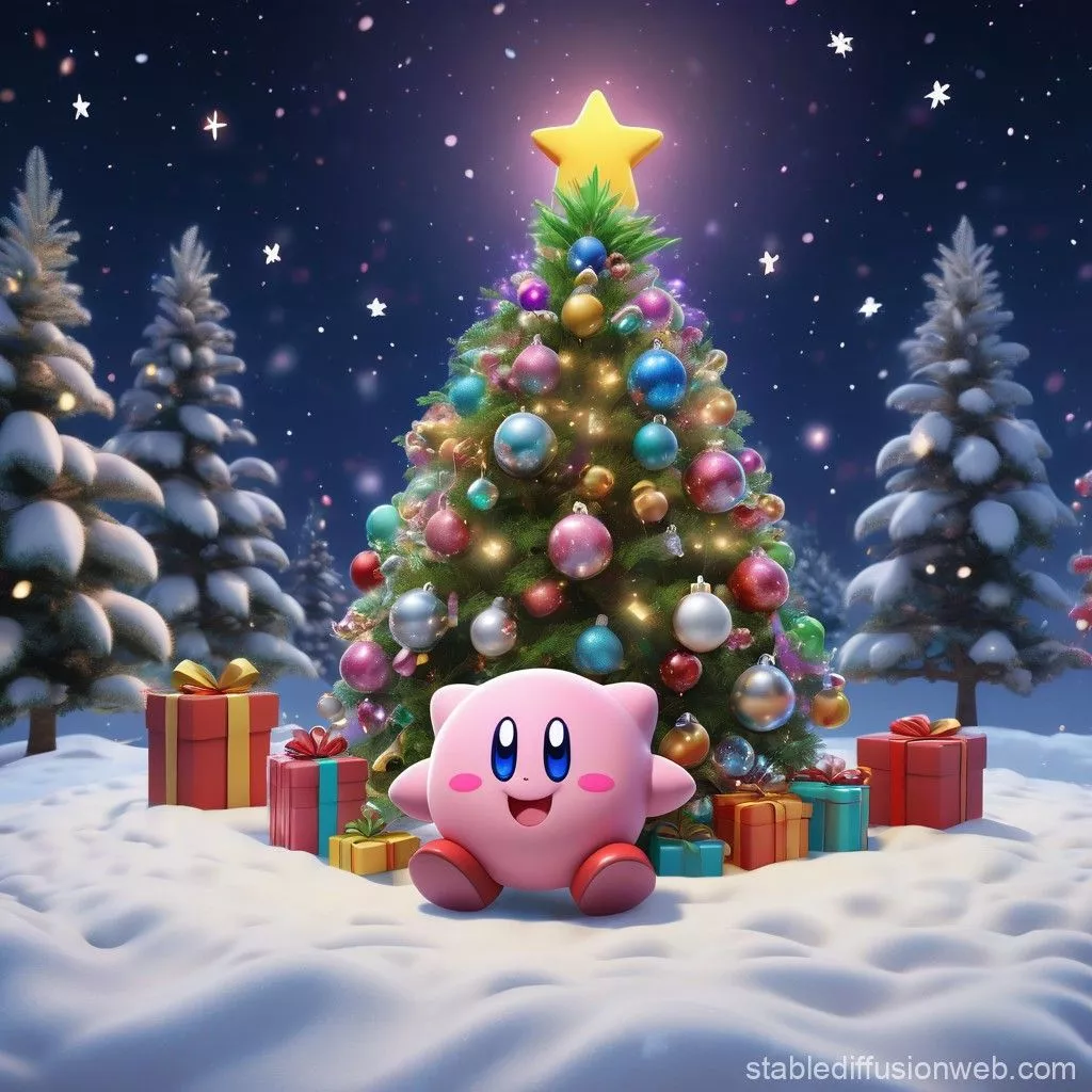 Christmas Kirby Wallpapers - Wallpaper Cave
