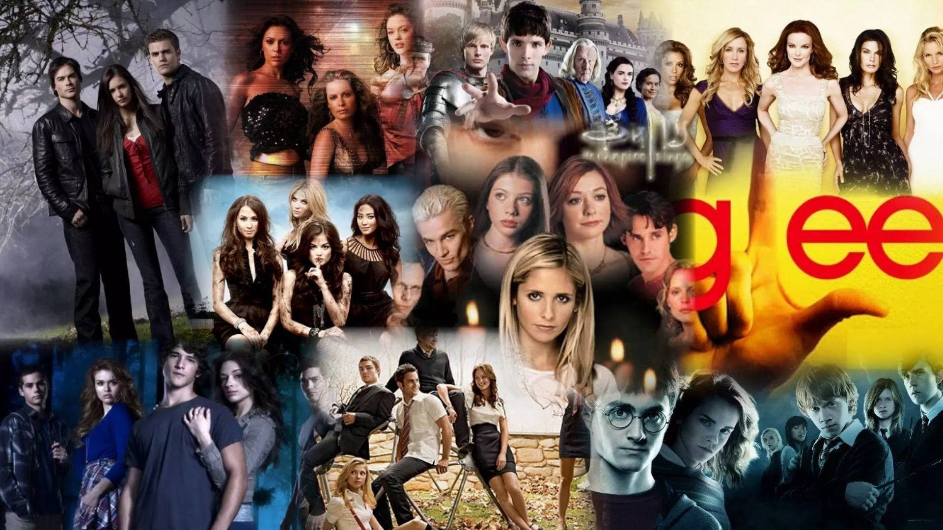 TV Shows Collage Wallpapers - Wallpaper Cave