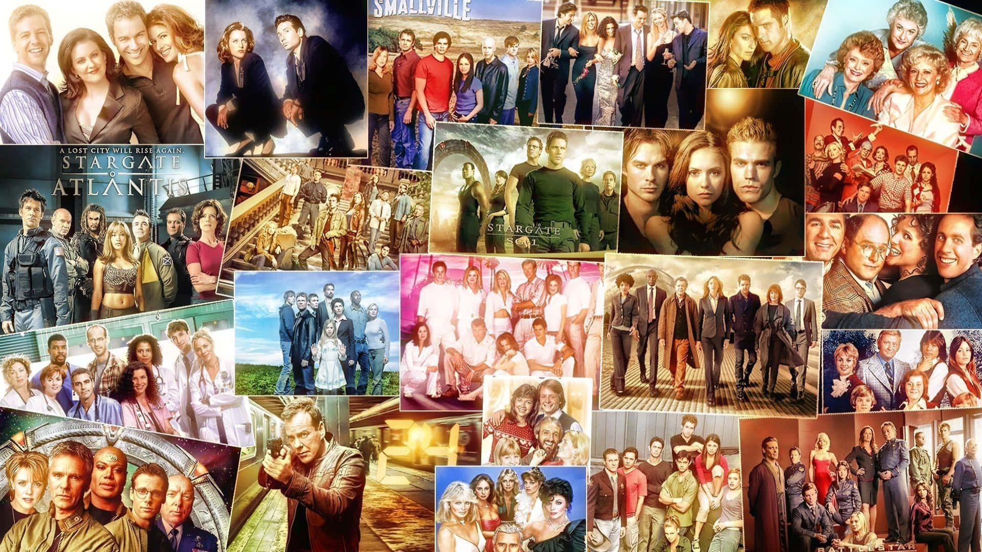 TV Shows Collage Wallpapers - Wallpaper Cave