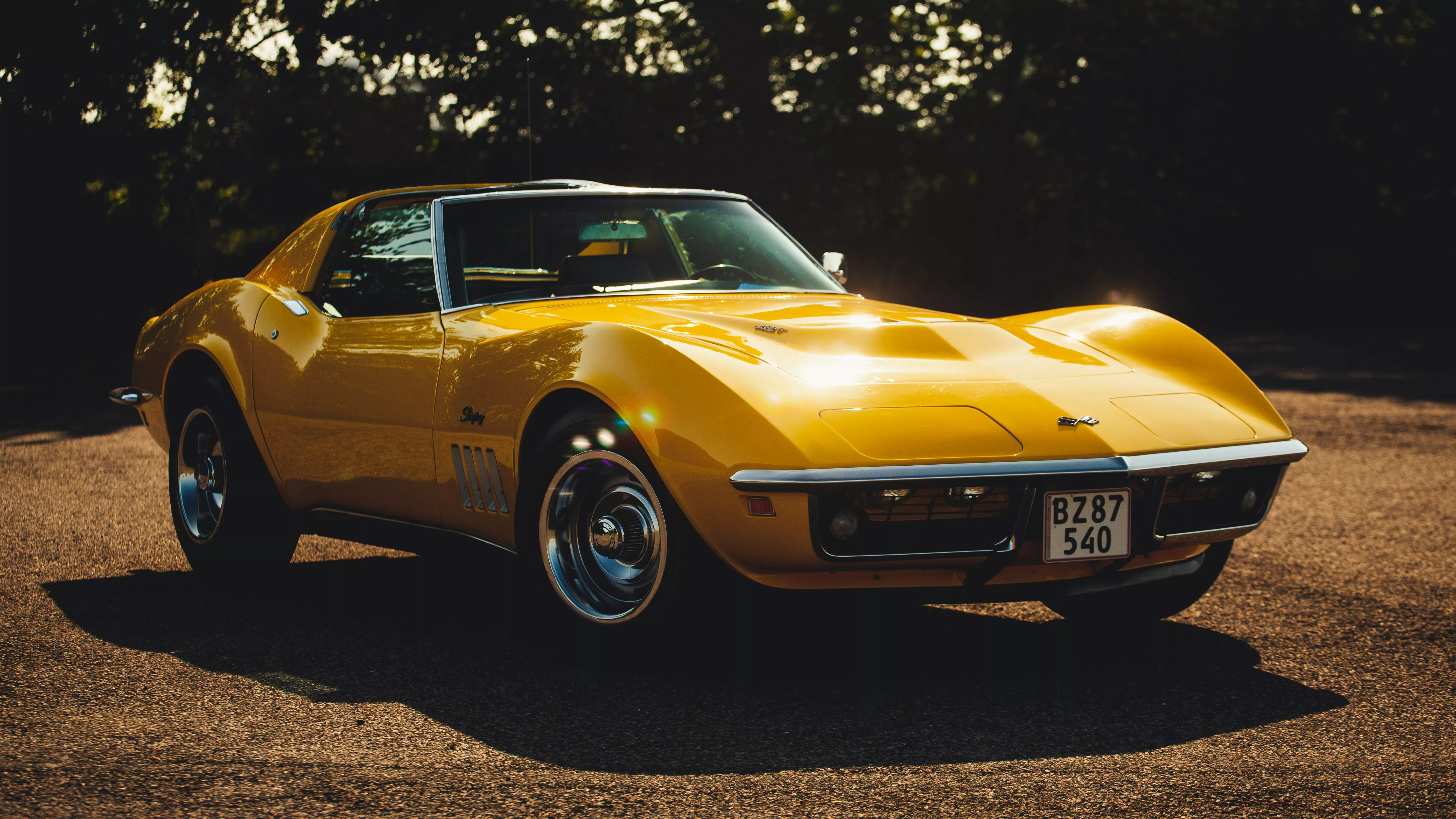 Yellow Corvette Wallpapers - Wallpaper Cave