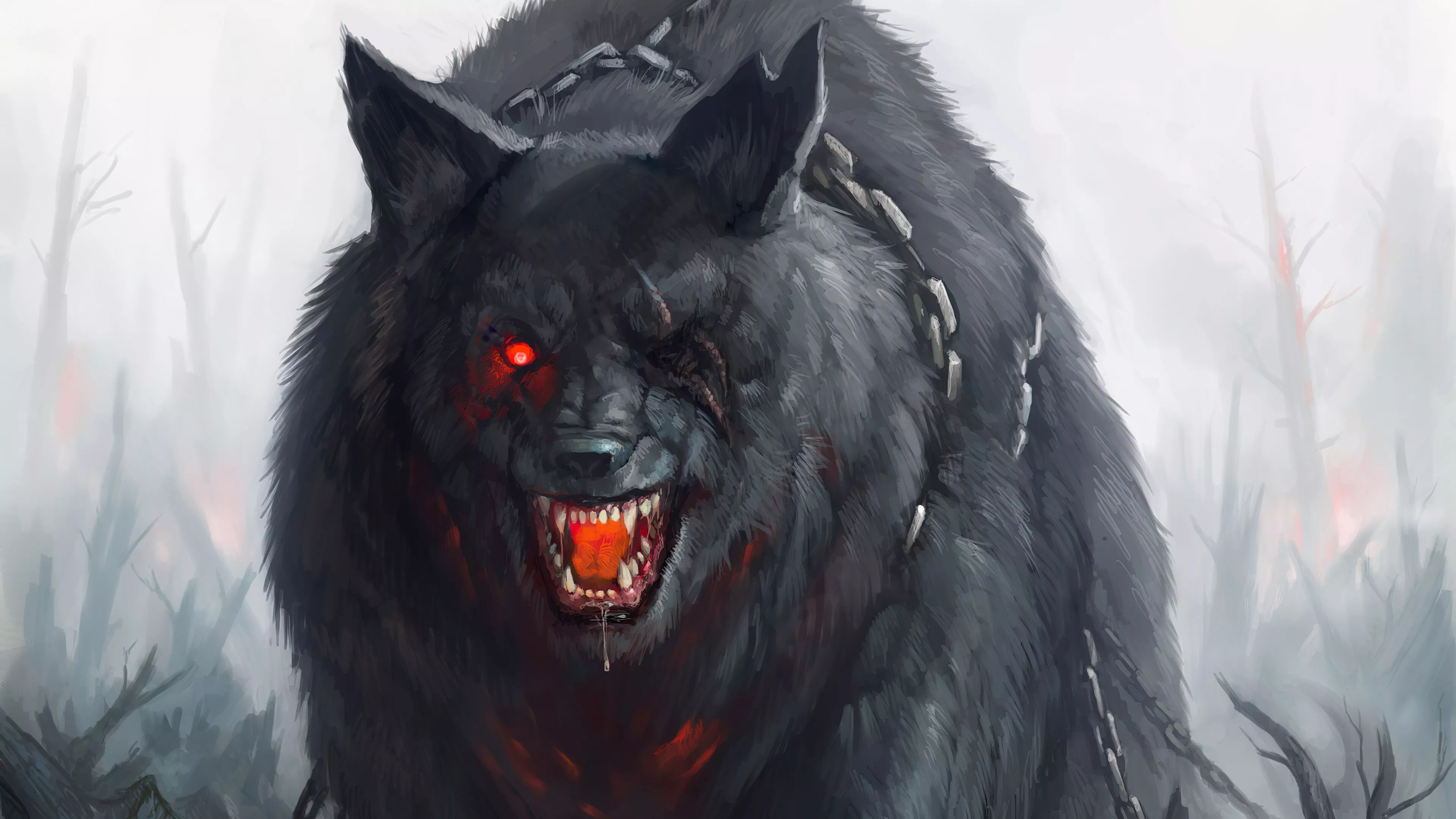 Wolf Red Eyes Wallpapers - Wallpaper Cave
