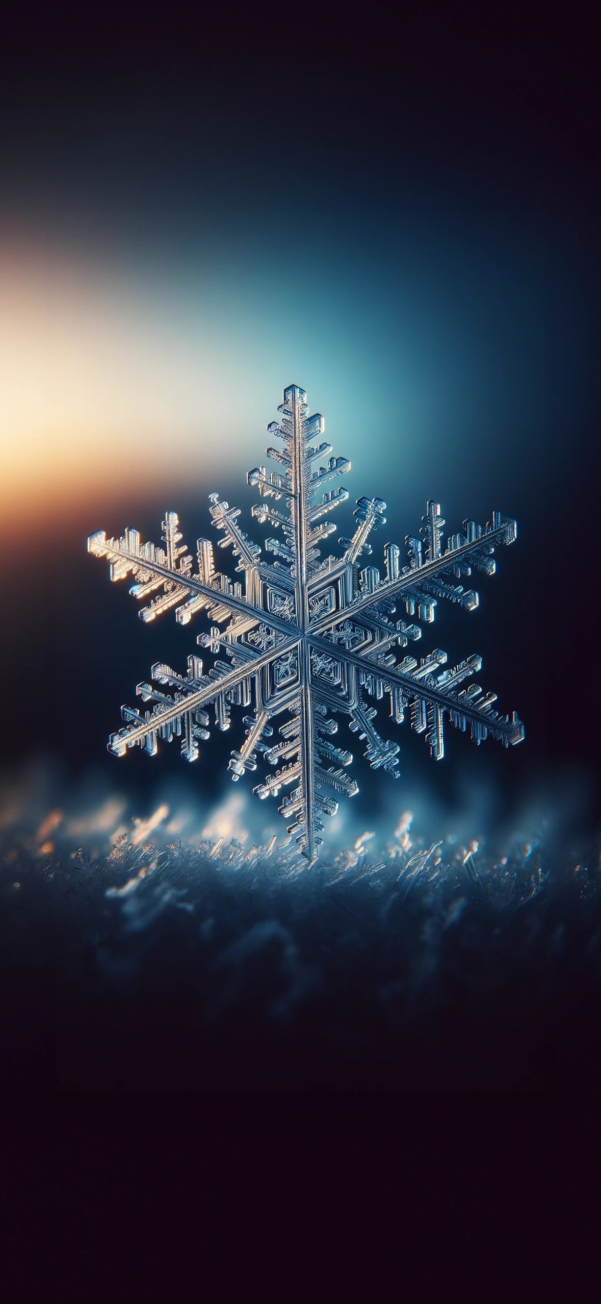 Snowflakes iPhone Wallpapers - Wallpaper Cave