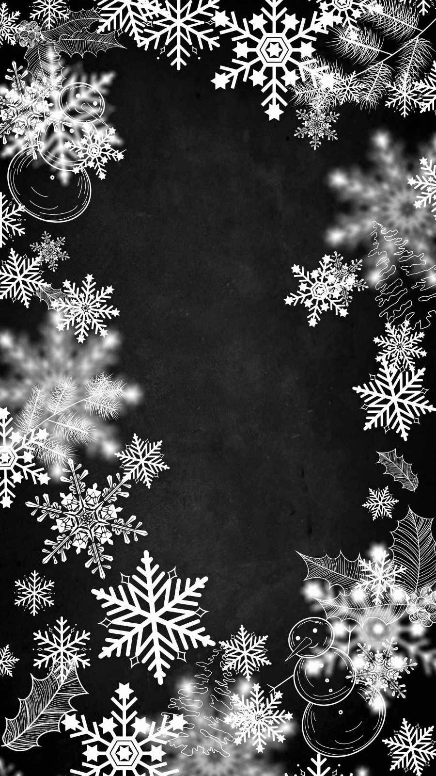 Snowflakes iPhone Wallpapers - Wallpaper Cave